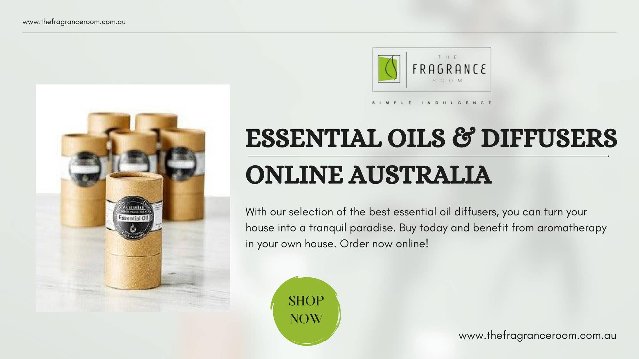 Essential Oils & Diffusers Online Australia | The Fragrance Room by The ...