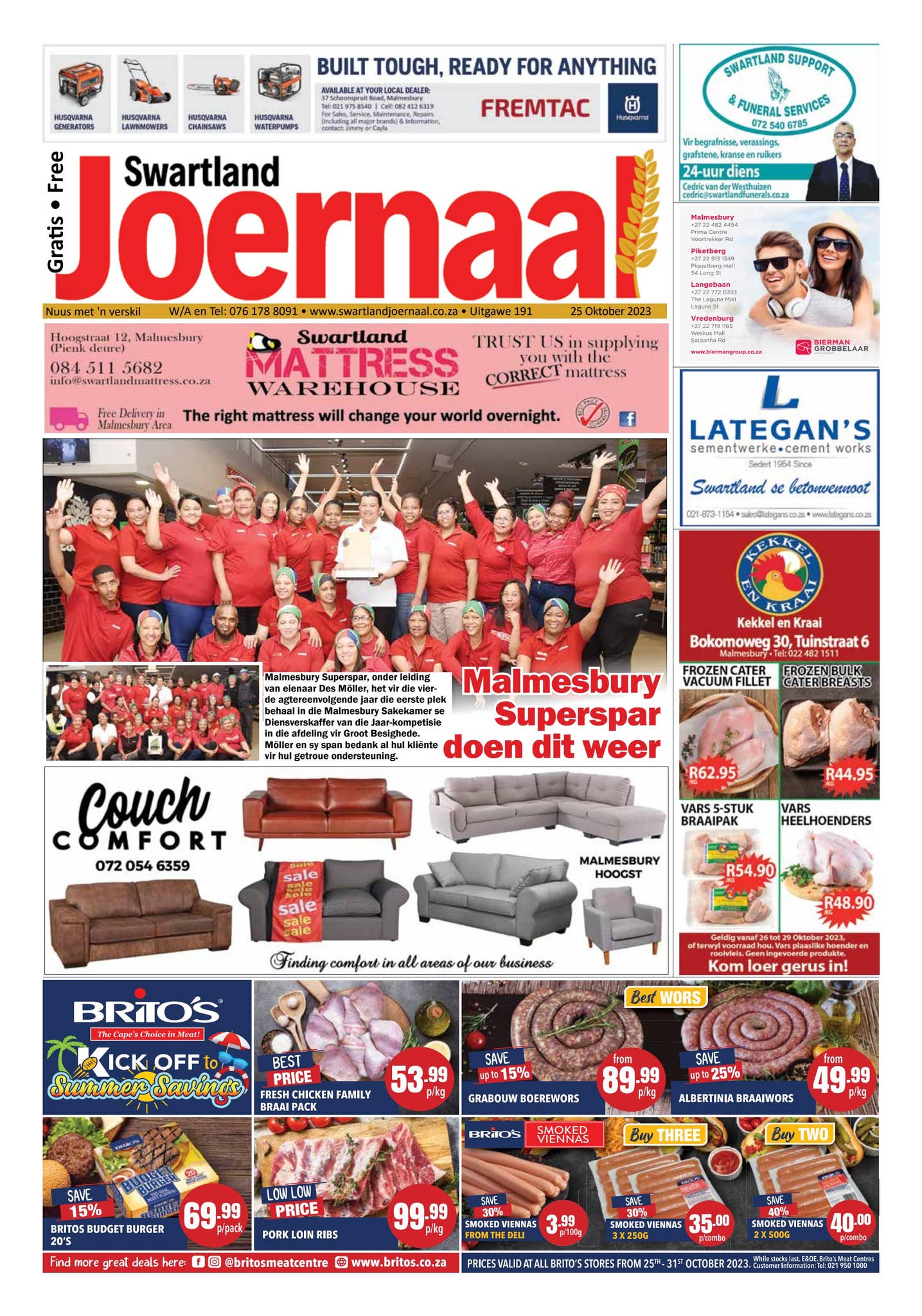 Swartland Joernaal 25 Oktober 2023 by Swartland Joernaal - Issuu