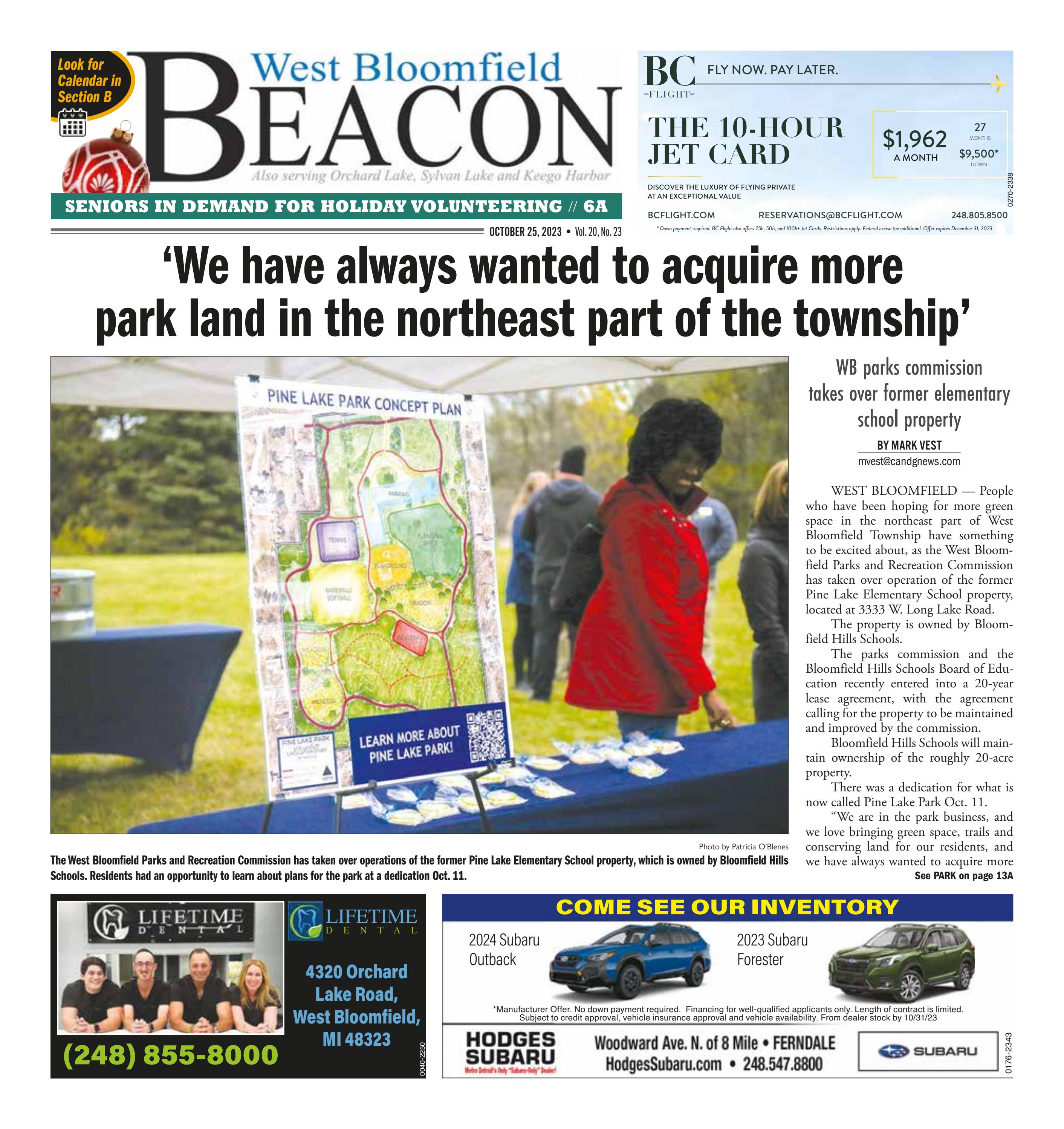 10/25/23 West Bloomfield Beacon by C & G Newspapers - Issuu