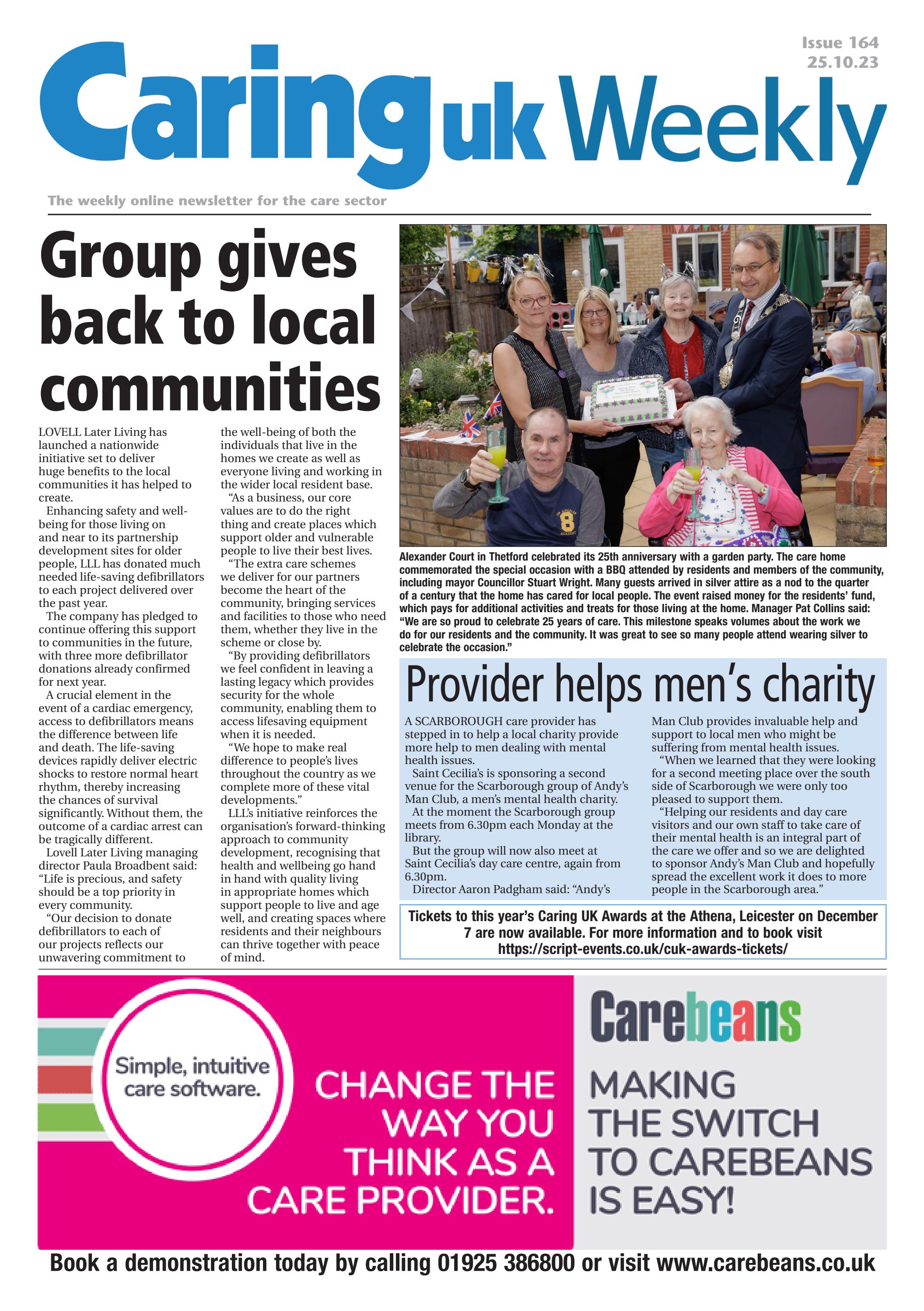 Caring UK Weekly - 25 October 2023 by Script Media - Issuu