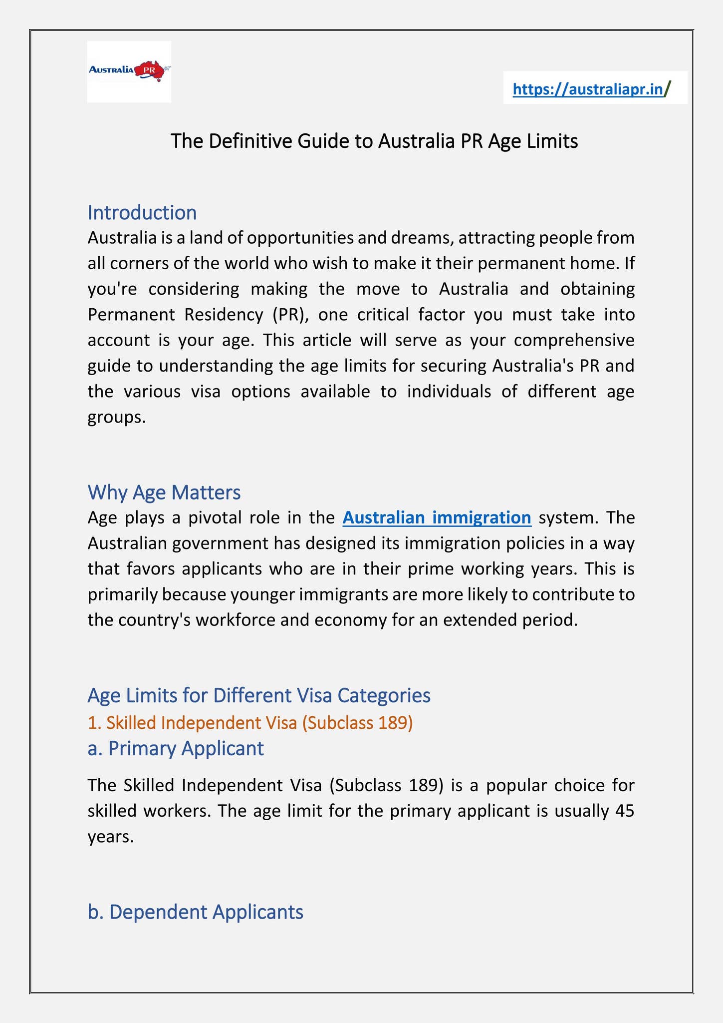 The Ultimate Guide to Australia's PR Age Limit by Australia PR - Issuu