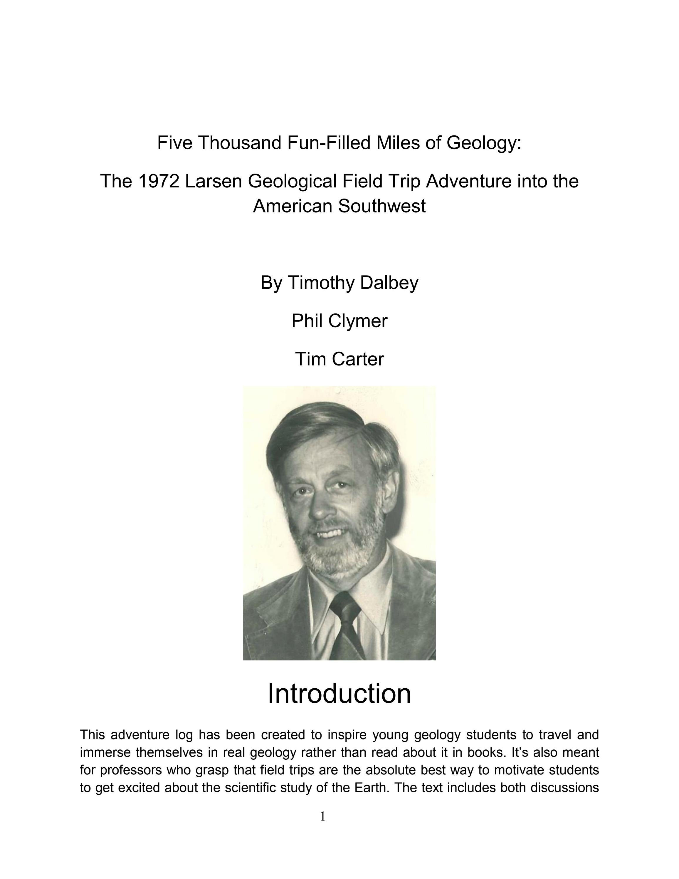 Larsen 1972 Trip by Warren Huff - Issuu