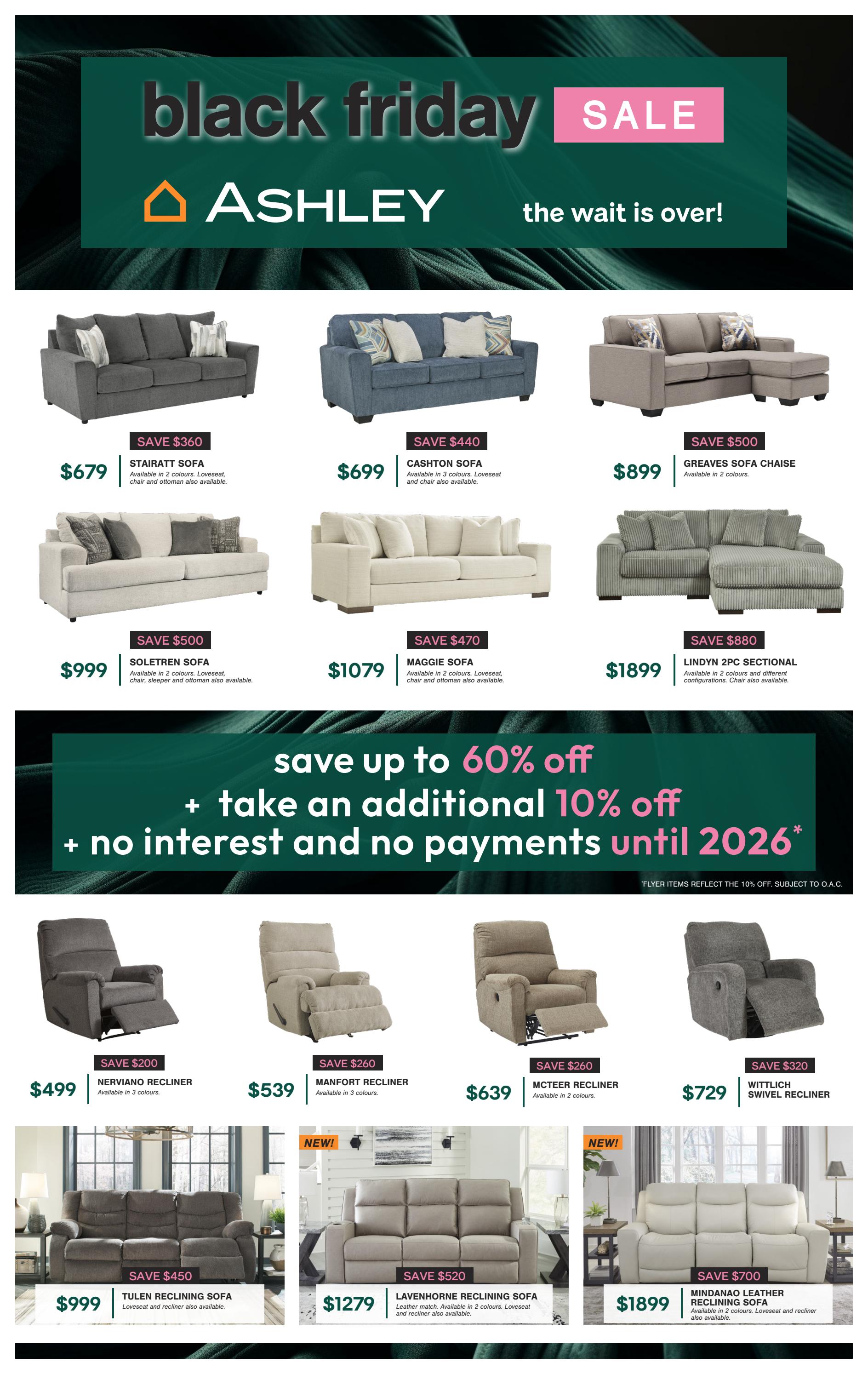 Ashley Moncton Flyer - Black Friday by Atrium Shopping Centre - Issuu