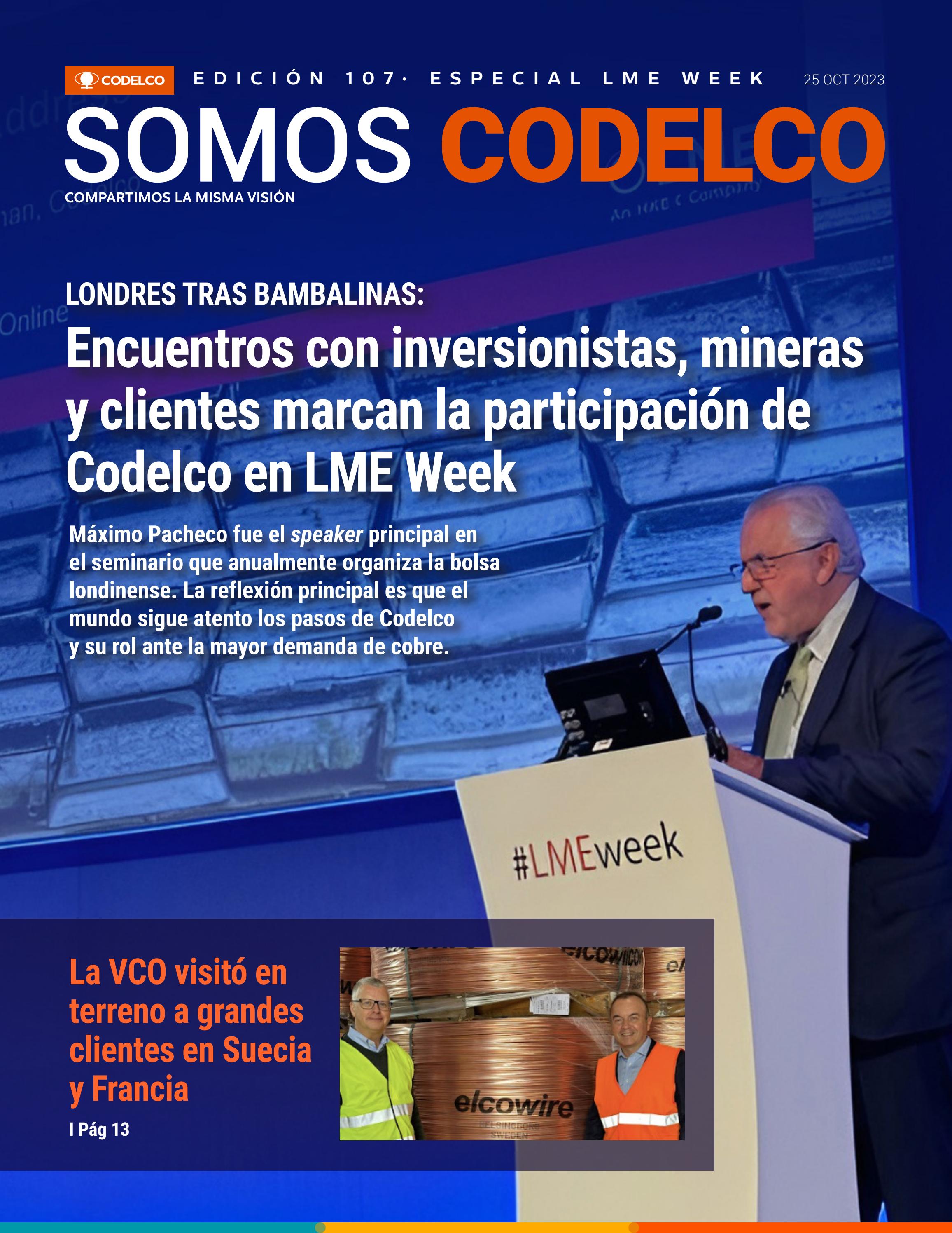 Somos Codelco n°107 | Especial LME Week 25 de octubre de 2023 by Mi ...