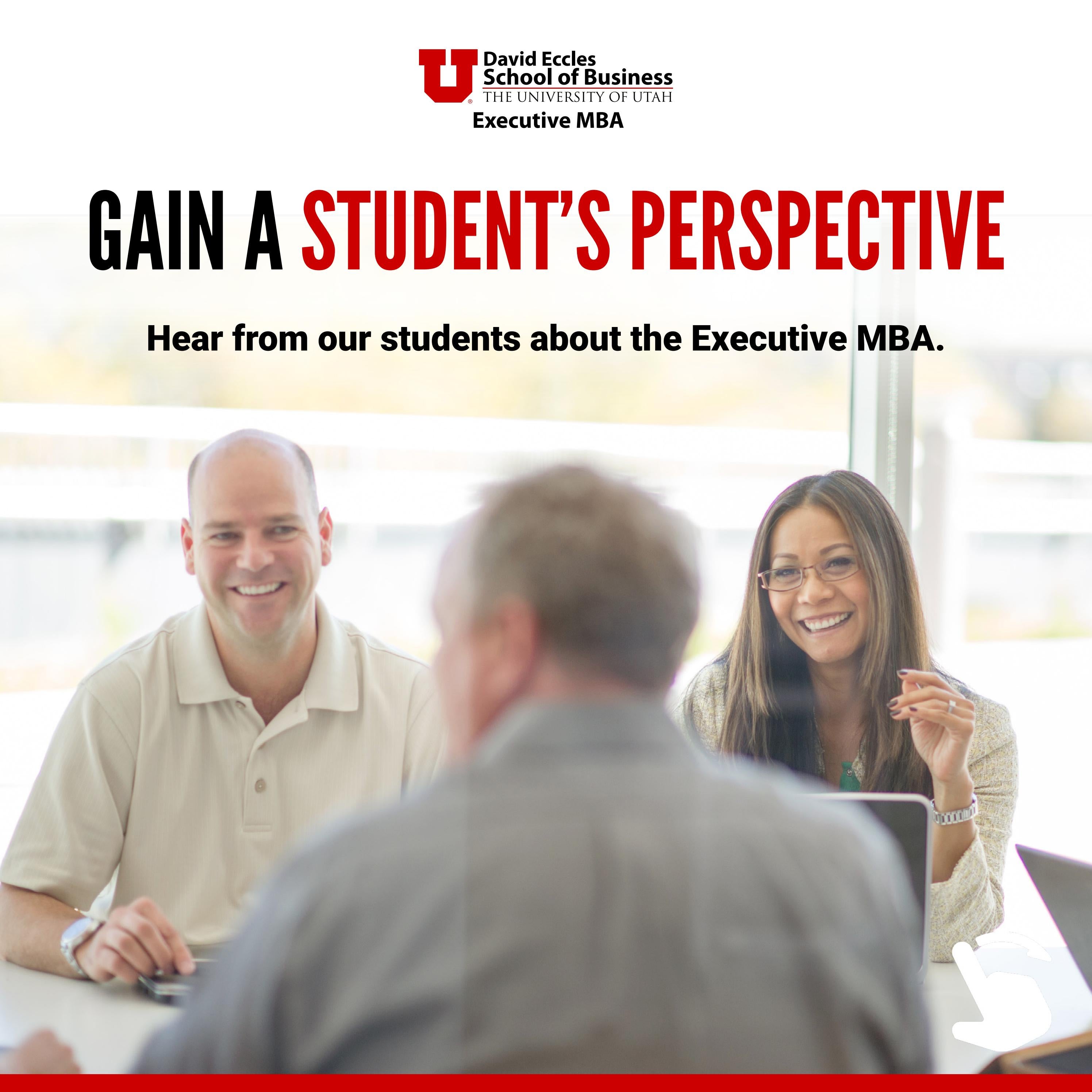 EMBA Student Perspective Document Carousel by University of Utah's MBA ...