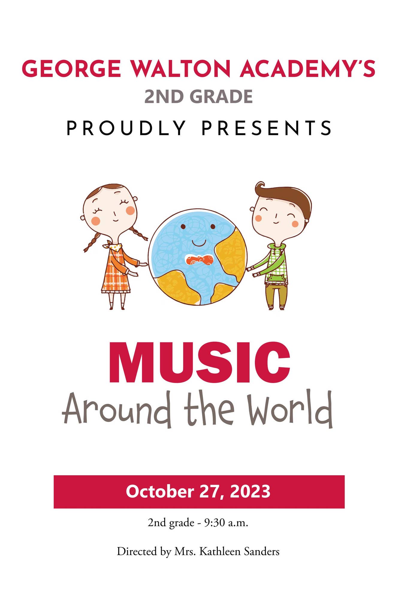 GWA - 2nd Grade Music Program - Music Around the World by George Walton ...
