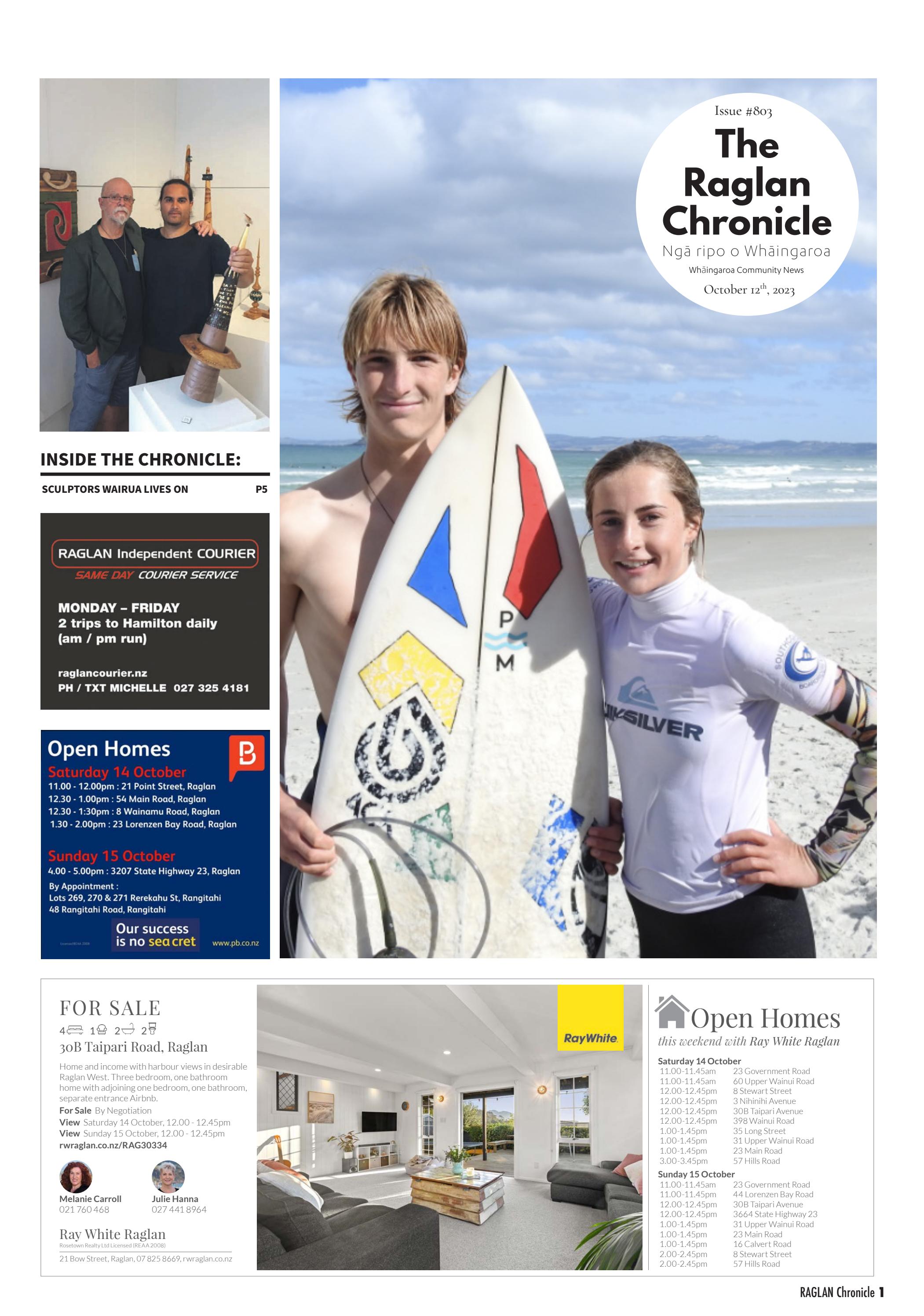 The Raglan Chronicle by Raglan Chronicle - Issuu