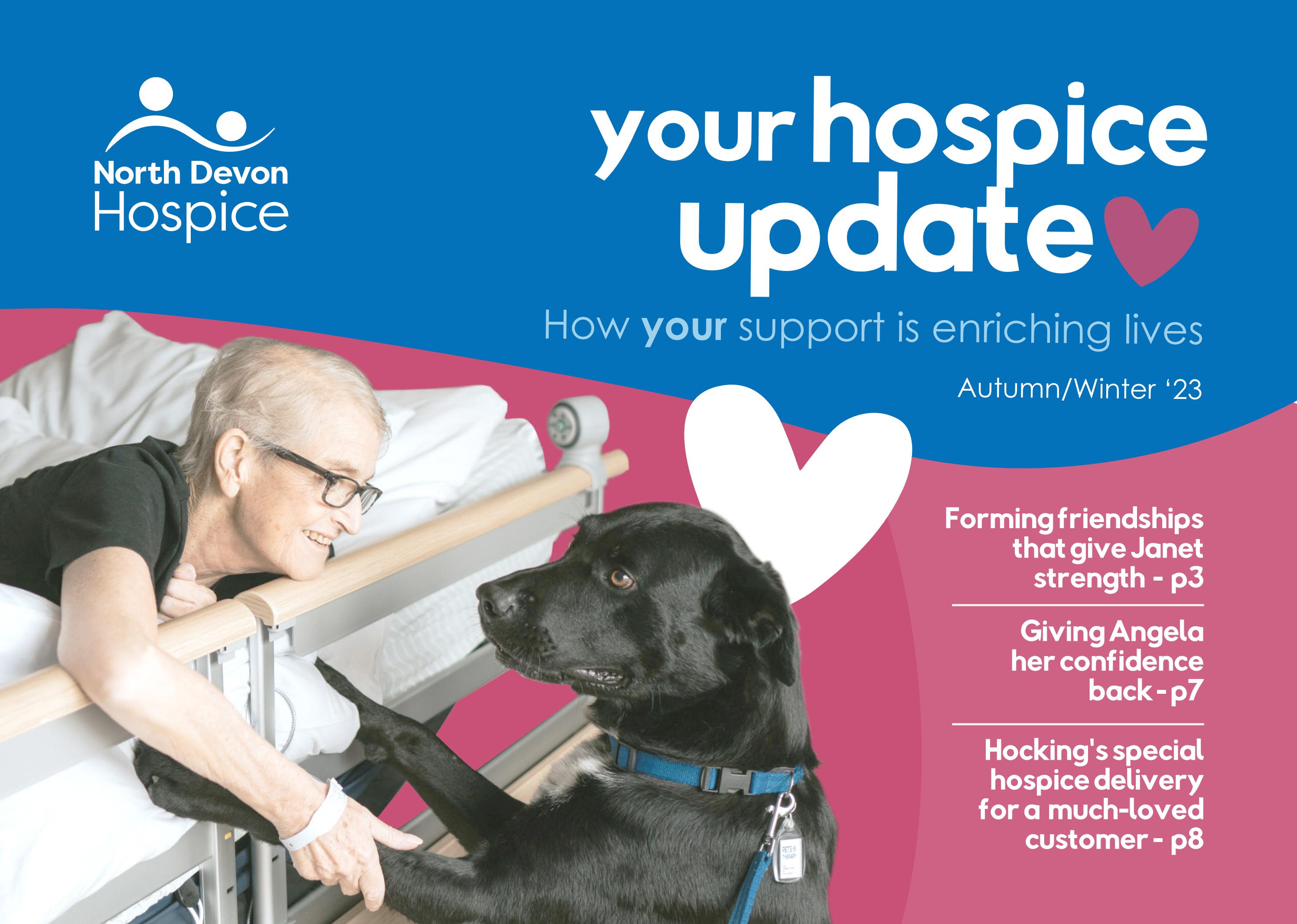 North Devon Hospice Autumn Winter Newsletter 2023 by North Devon Hospice - Issuu
