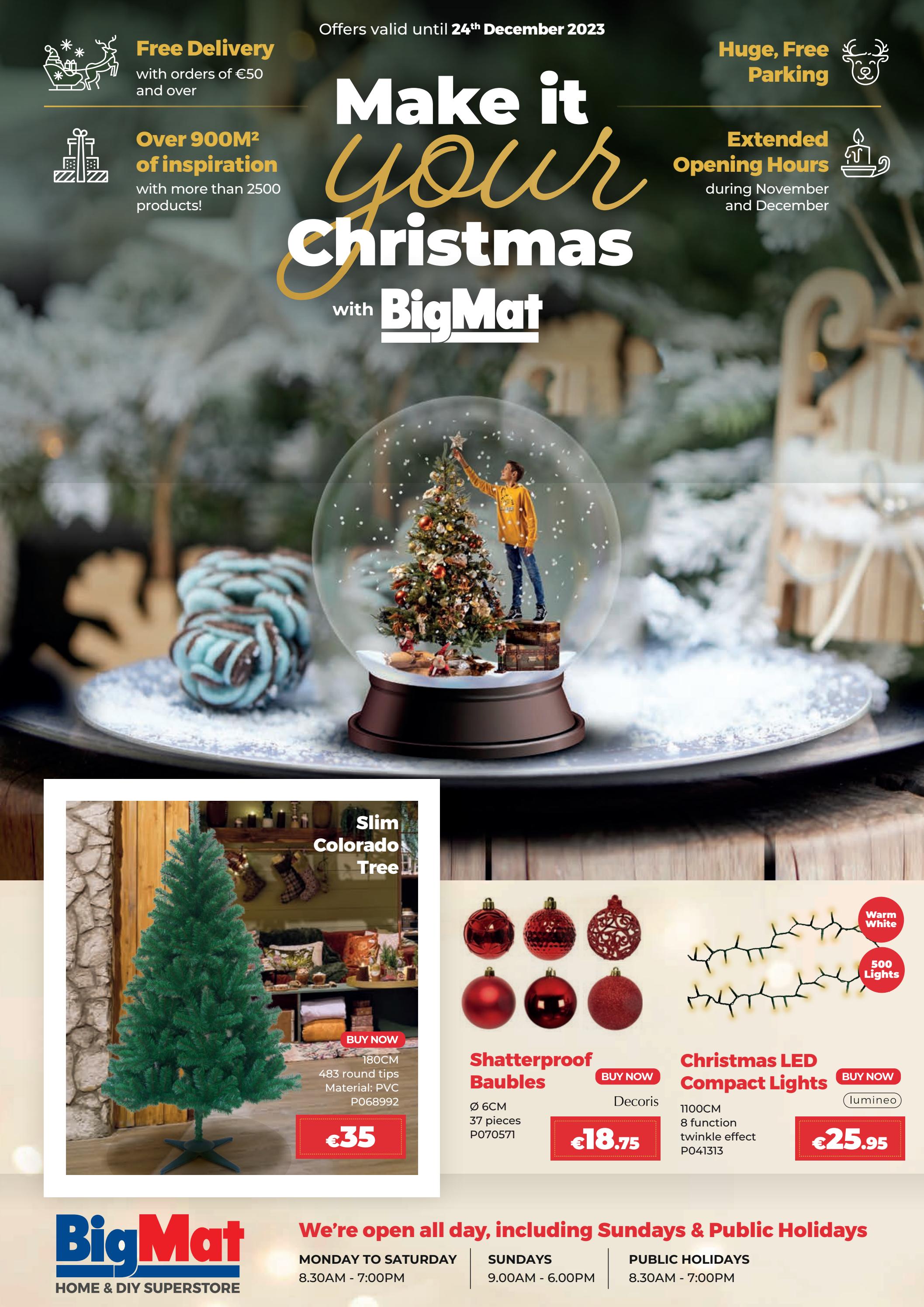 Make it Your Christmas with BigMat 2023 by bigmat-malta - Issuu