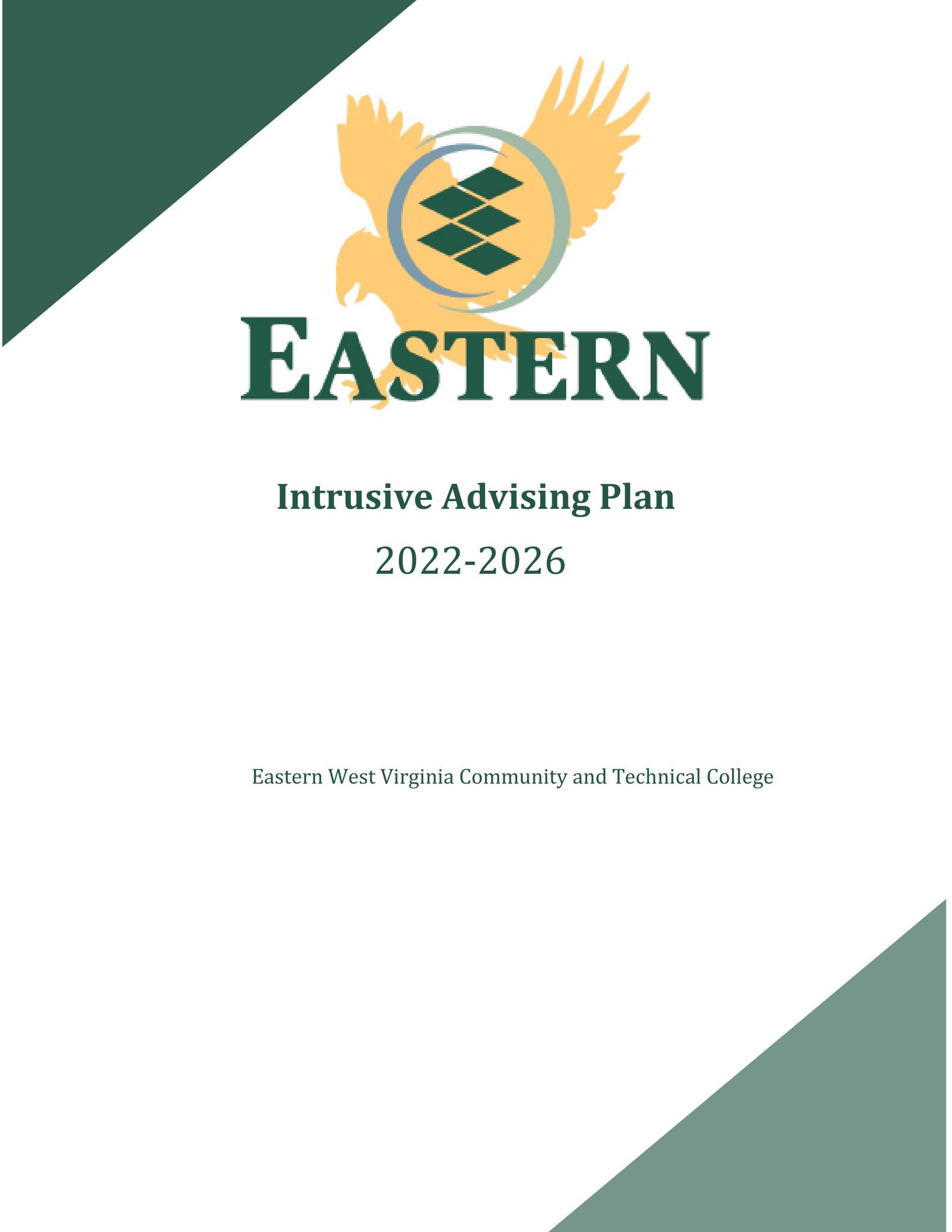 Intrusive Advising Plan by EWVCTC - Issuu