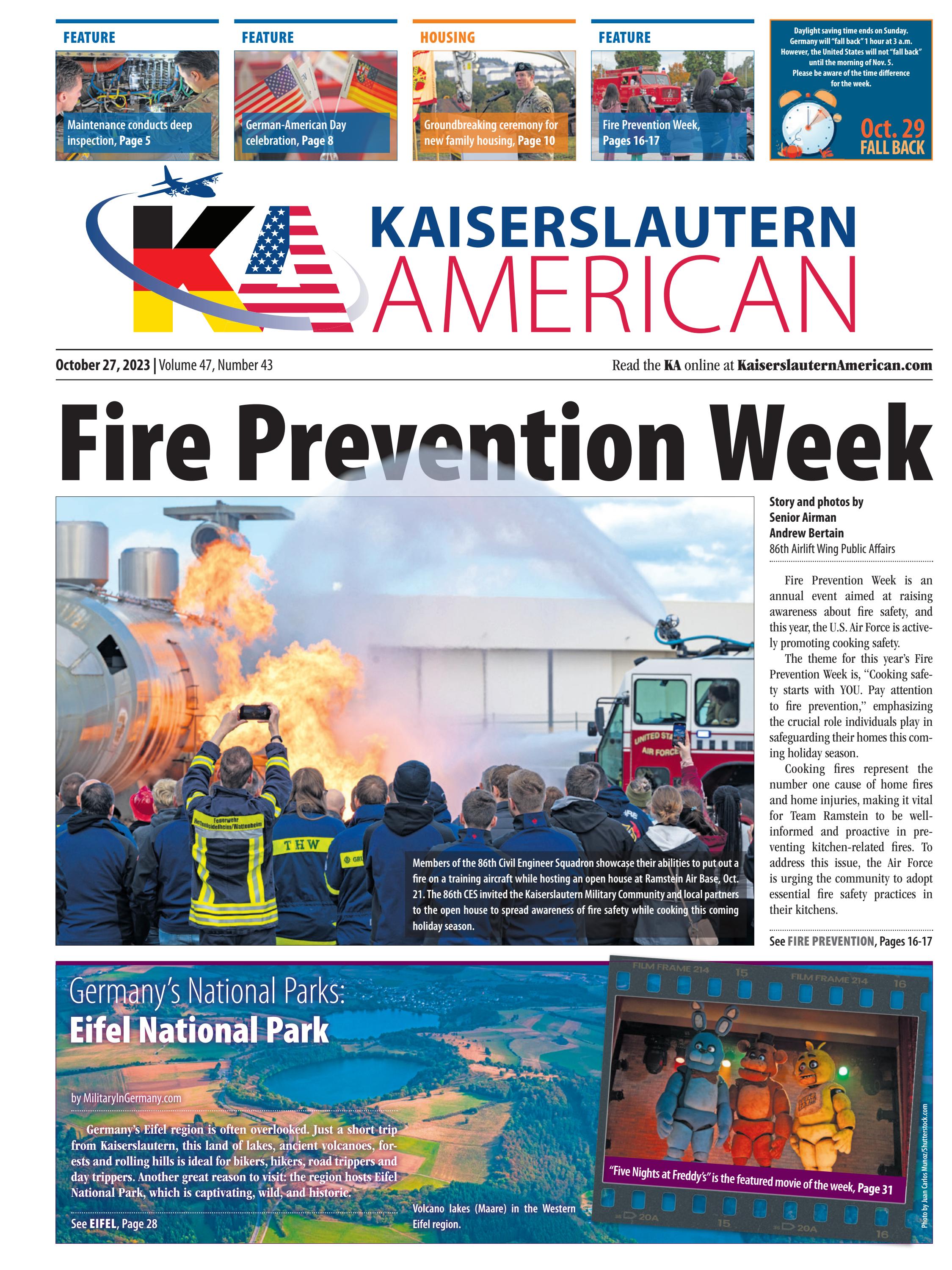 Kaiserslautern American - October 27, 2023 by AdvantiPro GmbH - Issuu
