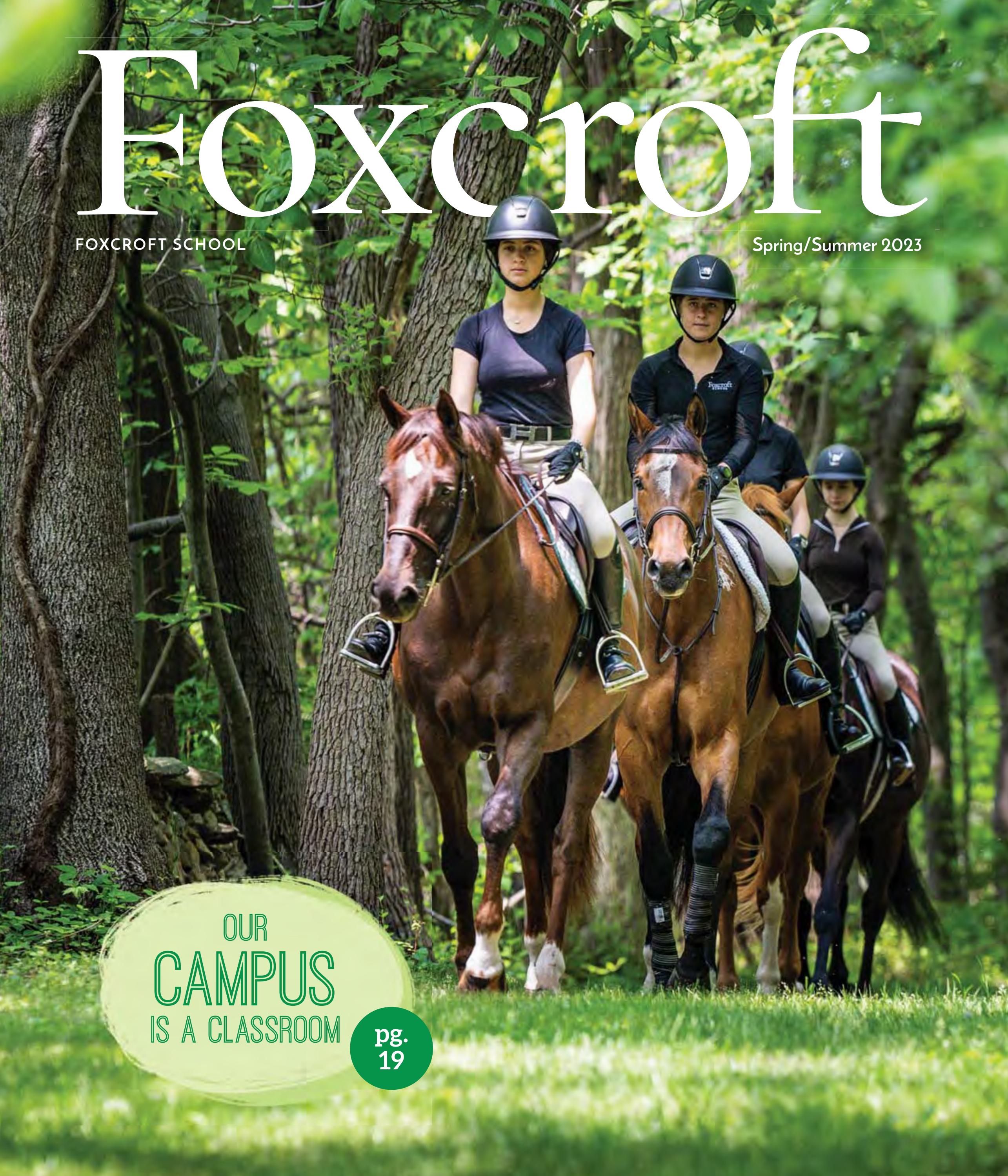 Foxcroft Magazine (Spring/Summer 2023) by Foxcroft School - Issuu