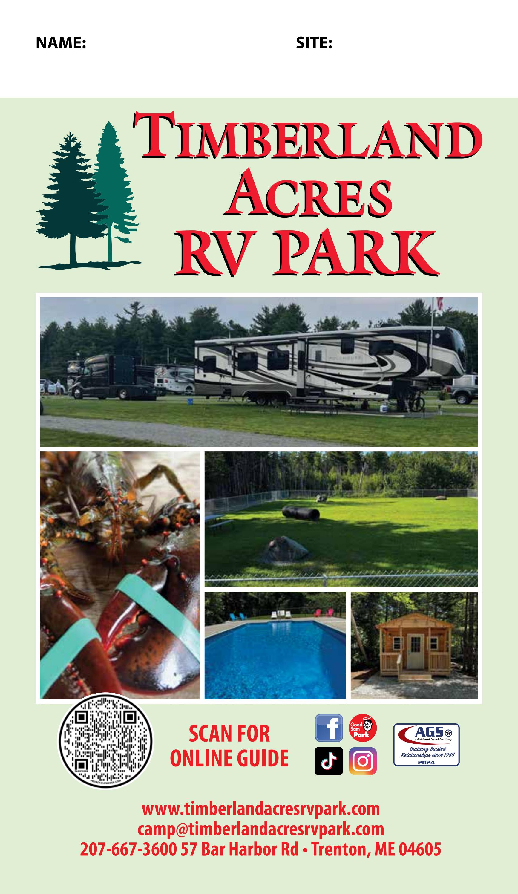 Timberland Acres RV Park by AGS/Texas Advertising - Issuu