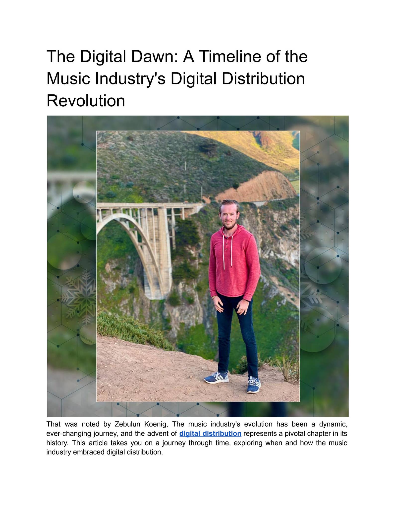 The Digital Dawn: A Timeline of the Music Industry's Digital ...