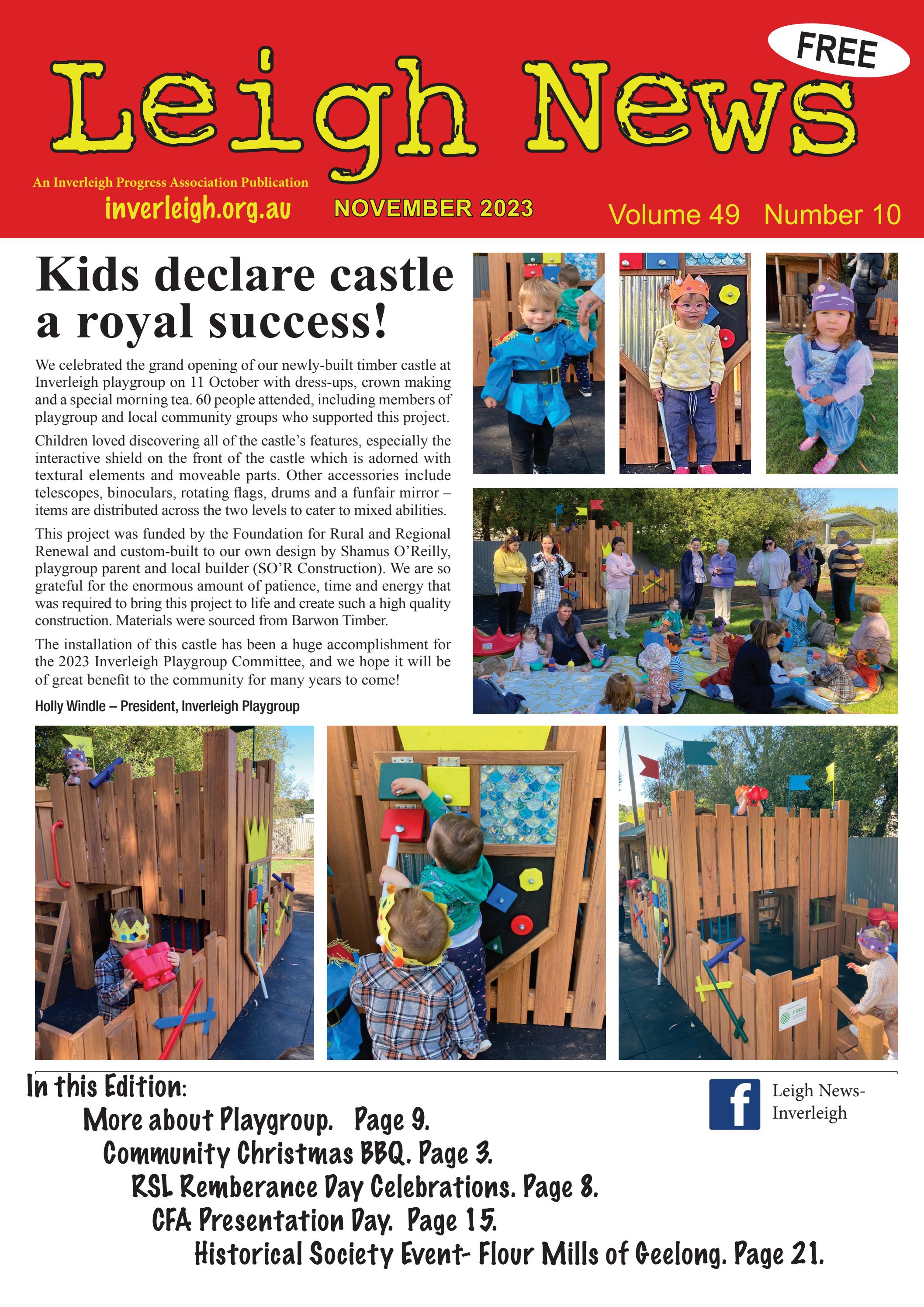 Leigh News - Inverleigh, November Issue by Leigh News - Issuu