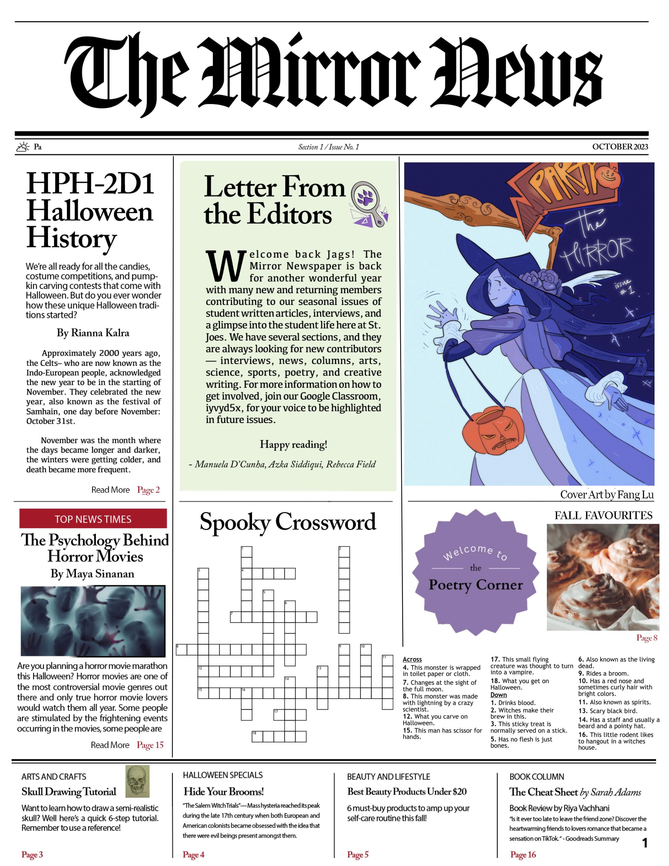 The Mirror News - Issue 1 by The Mirror - Issuu