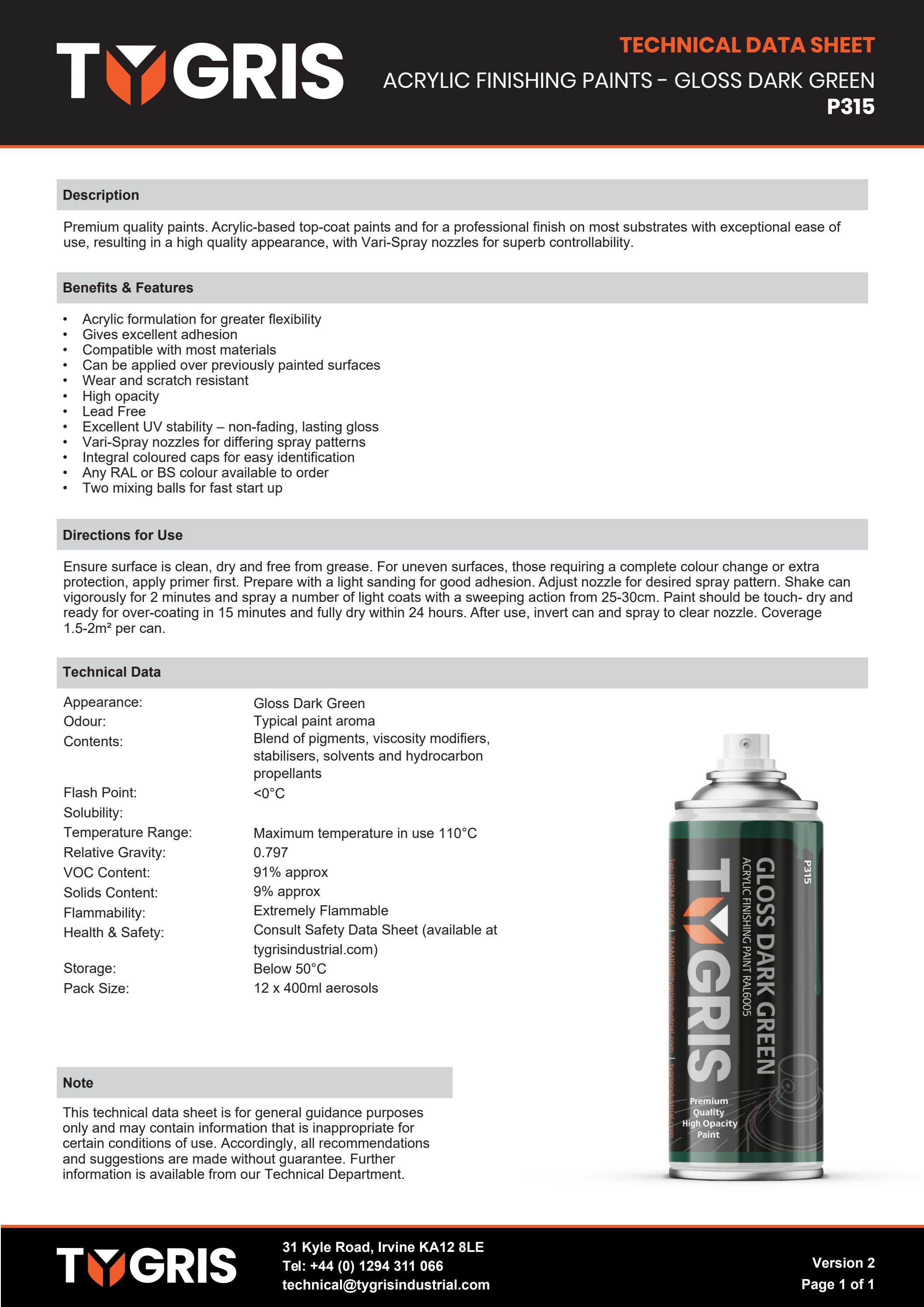 TYGRIS P315 by United Welding Supplies - Issuu