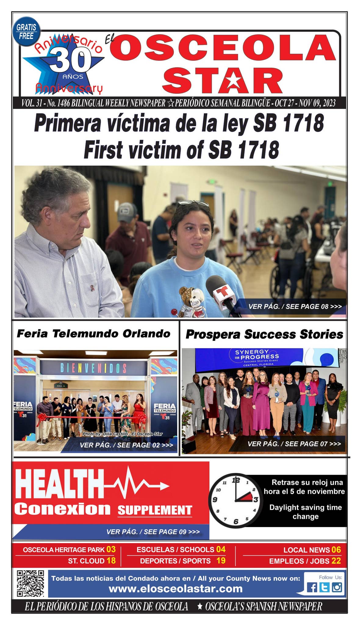 Edition 1486 - El Osceola Star Newspaper - Oct 27 - Nov 09, 2023 by El ...