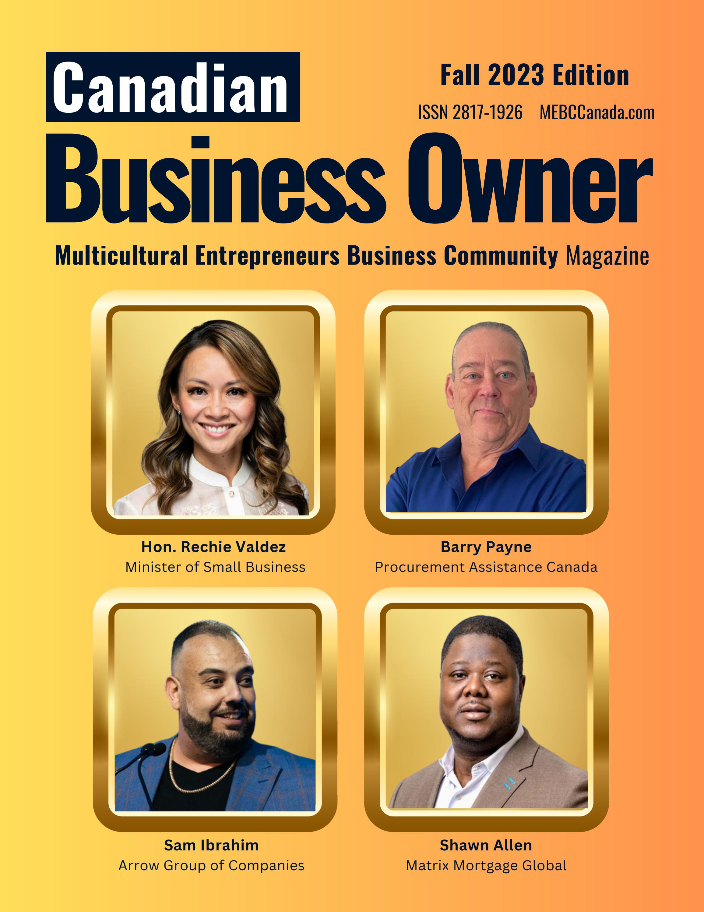 Canadian Business Owner Magazine - Fall 2023 Edition by Canadian ...