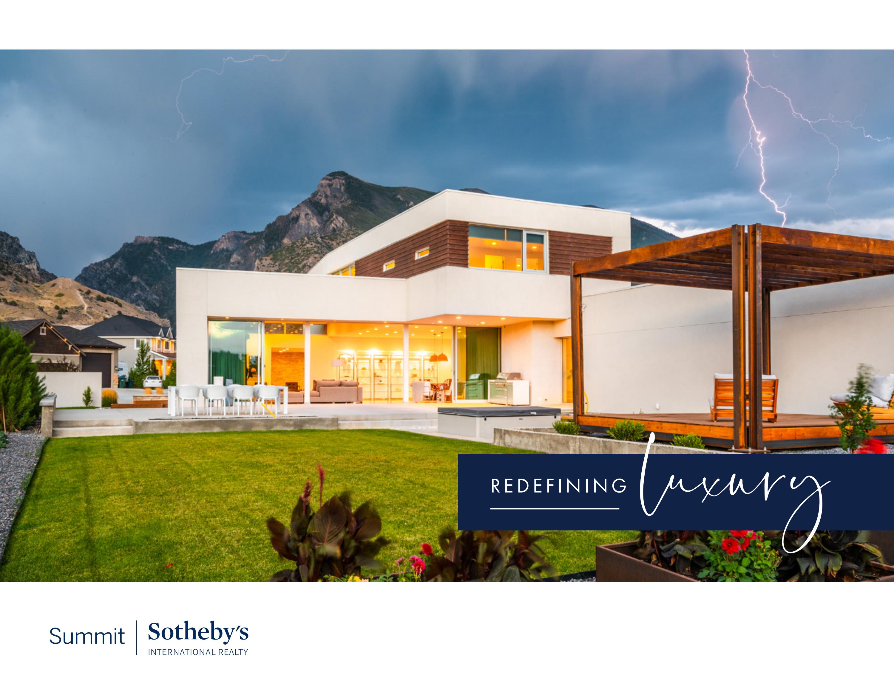 Redefining Luxury by Summit Sotheby's International Realty - Issuu