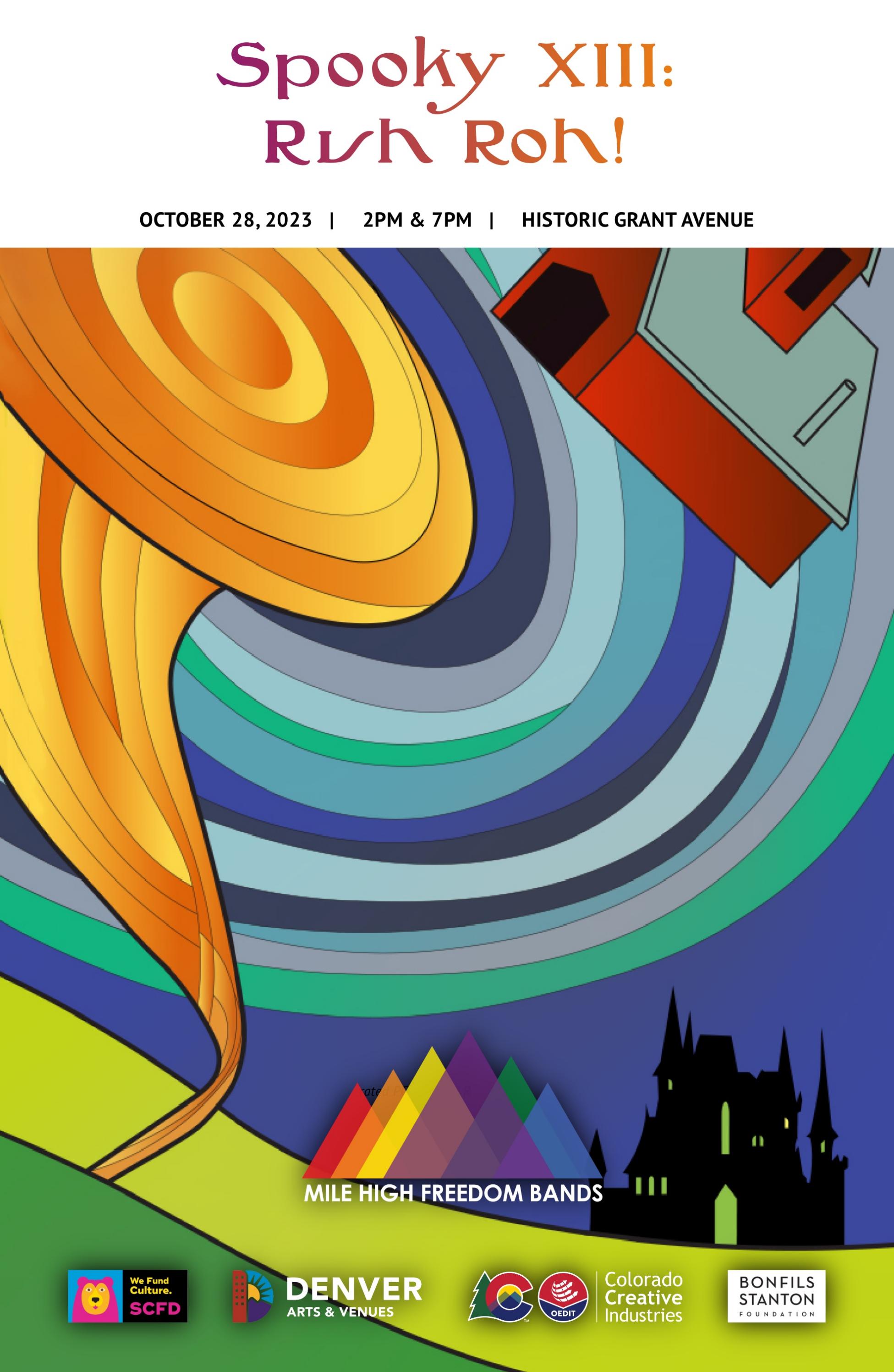 Spooky 13: Ruh Roh! by Mile High Freedom Bands - Issuu