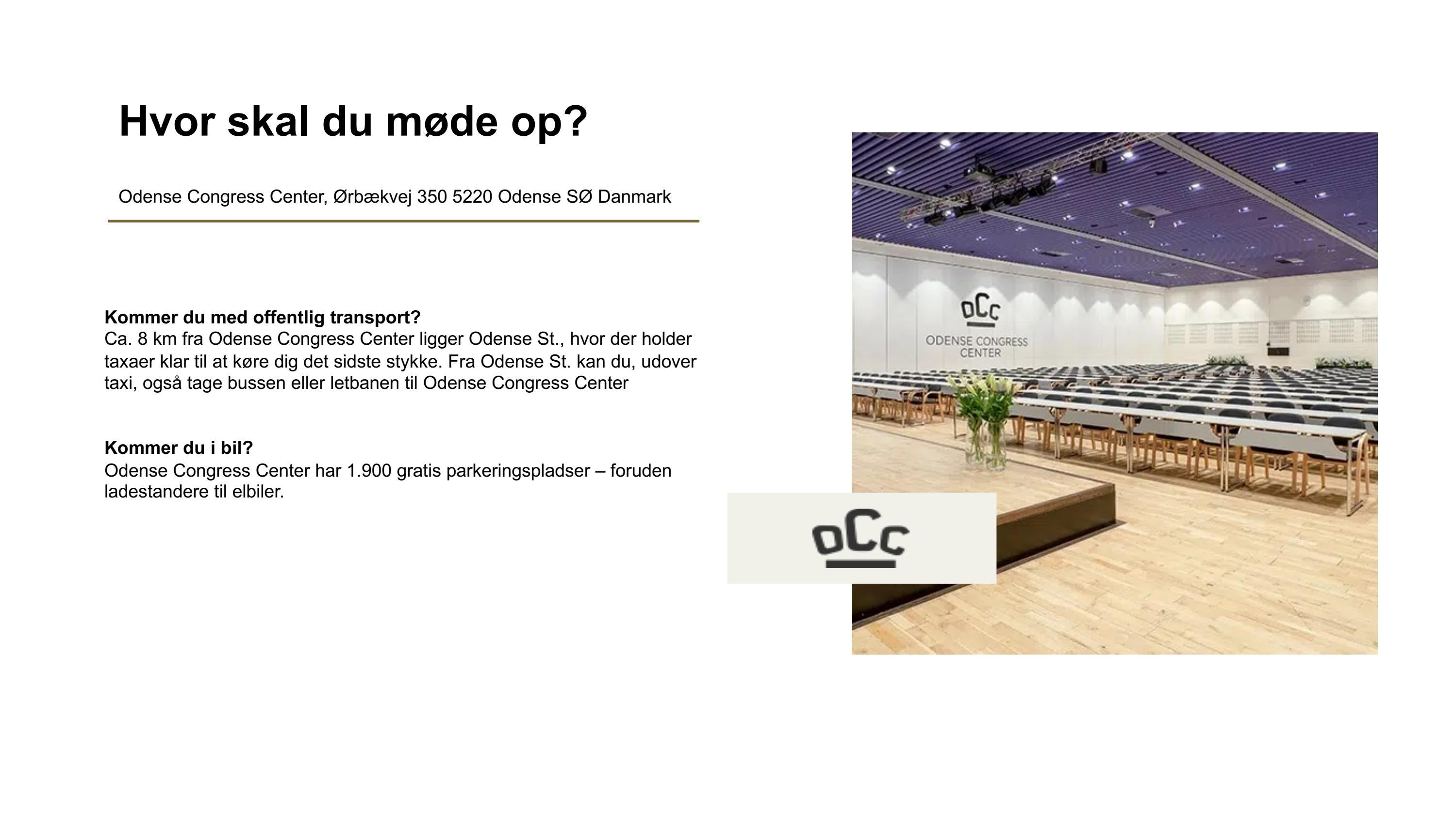 Lokation - Odense Congress Center by LEAD - Enter next level - Issuu
