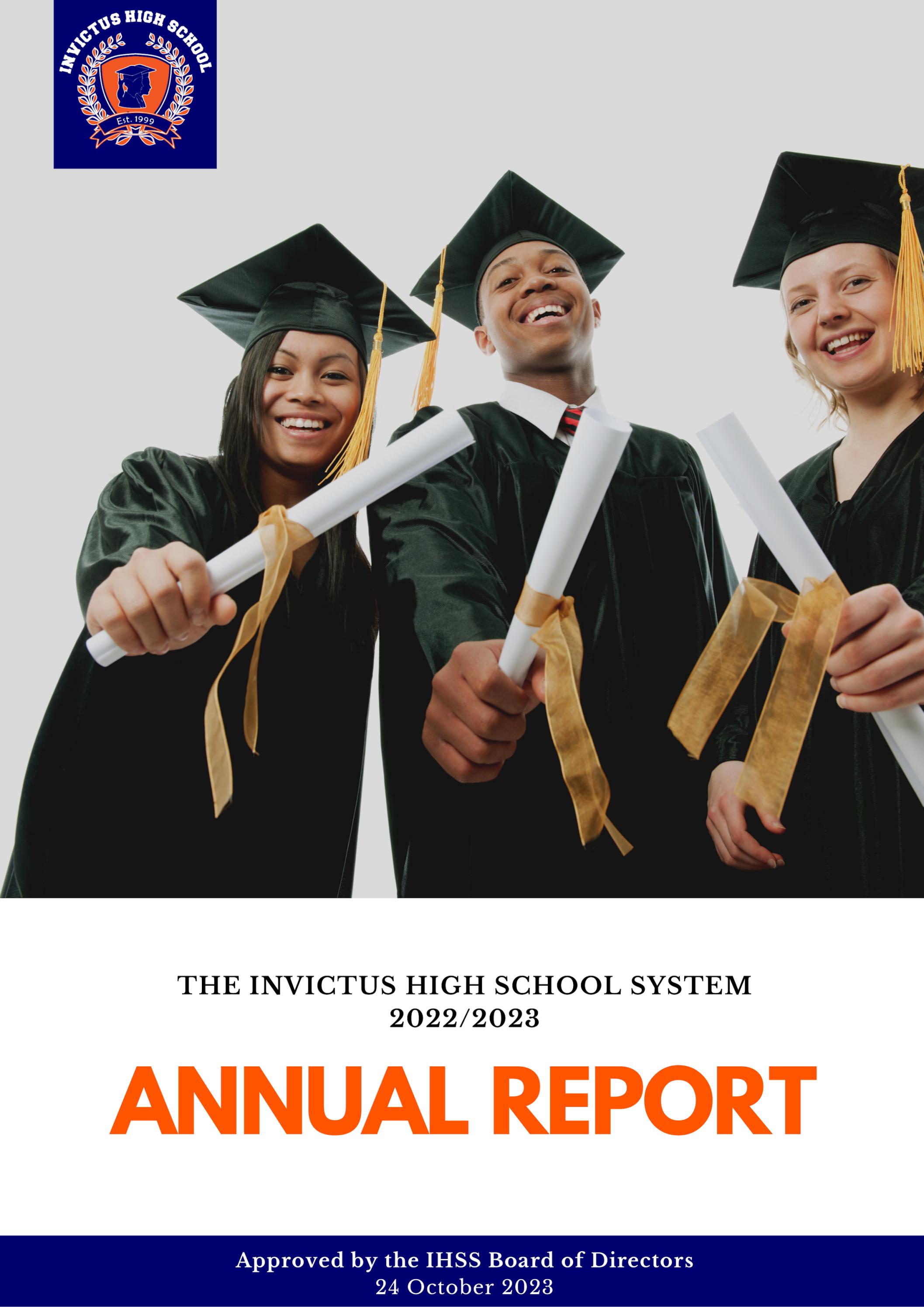 Invictus High School 22/23 Annual Report by InvictusHighSchool - Issuu