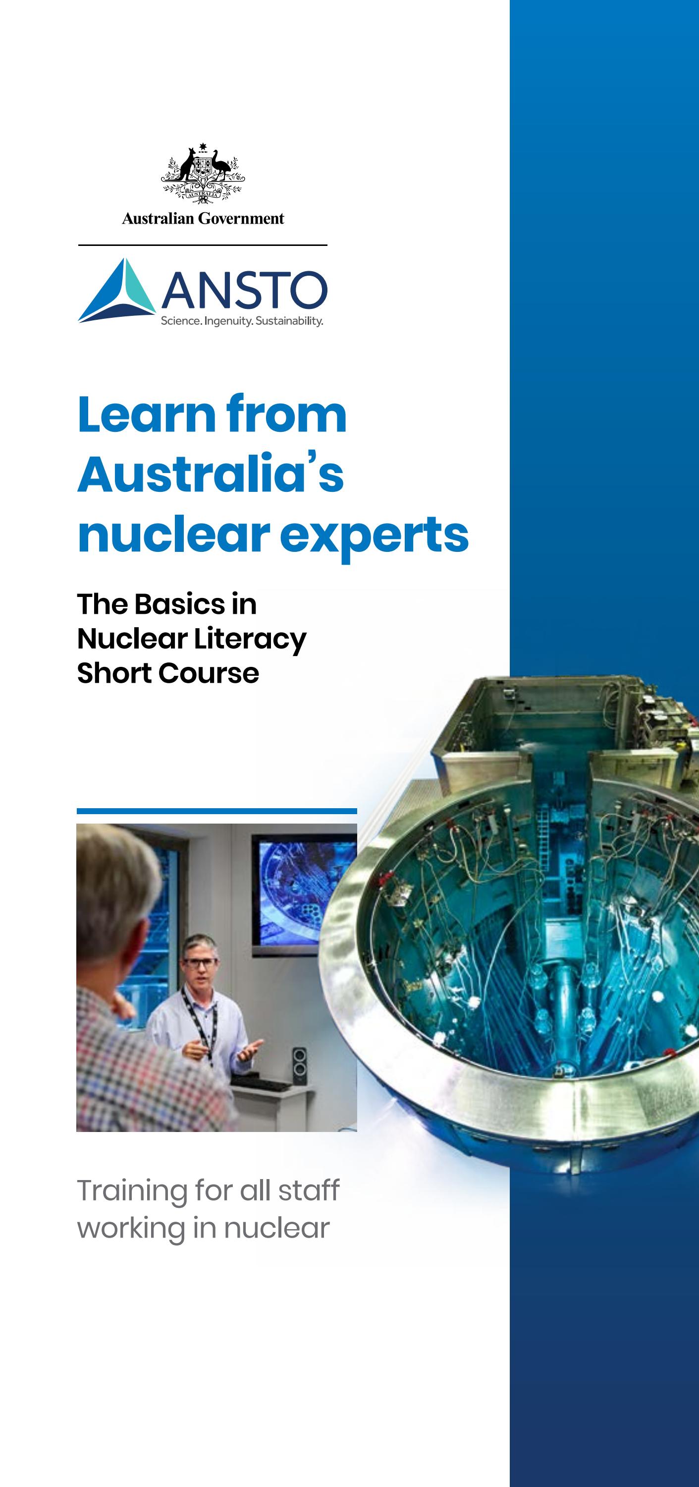 ANSTO's Basics in Nuclear Literacy Short Course by ansto2 - Issuu