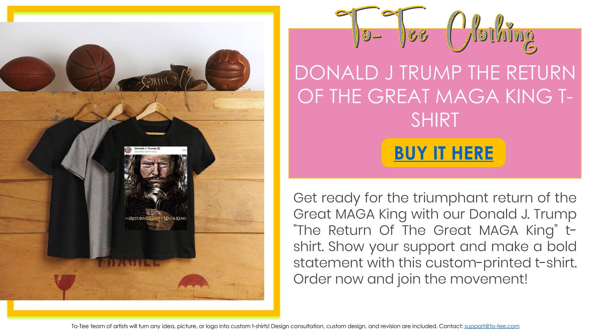 Donald J Trump The Return Of The Great Maga King t-shirt by judyley - Issuu