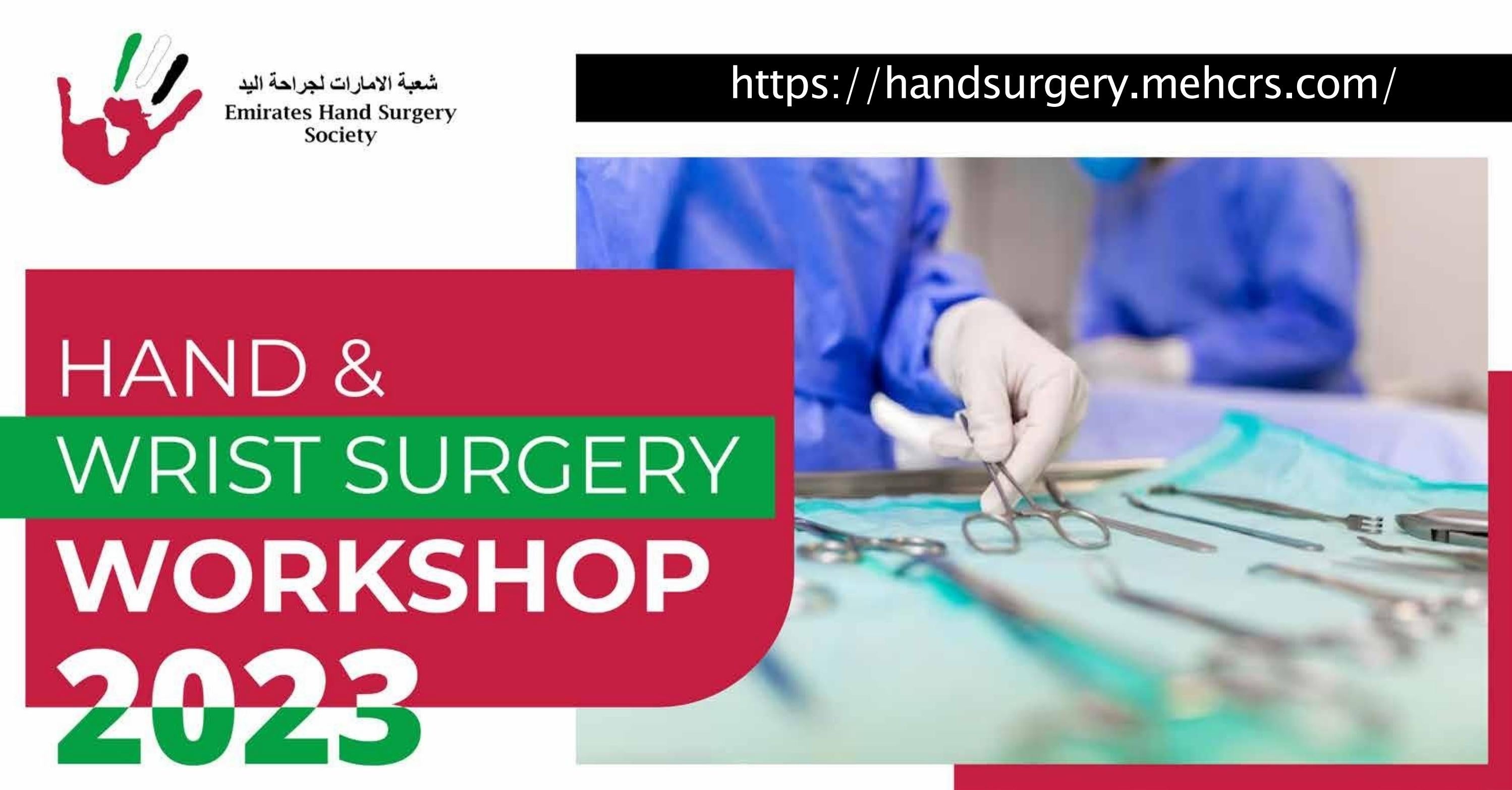 Unlock Precision and Excellence: Hand & Wrist Surgery Workshop 2023 by ...