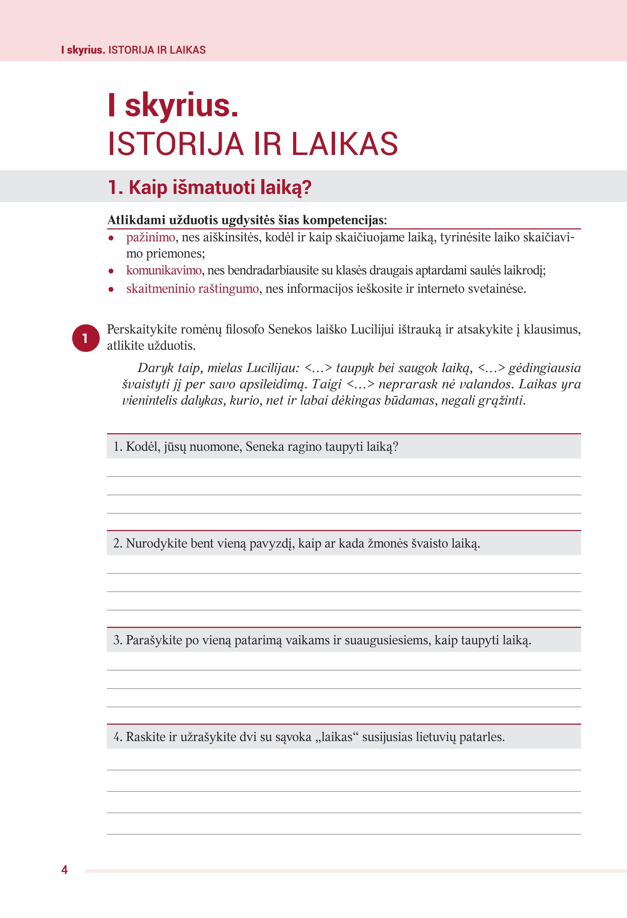 Istorija. Pratybų sąsiuvinis 5 klasei, 1 dalis by knygos.lt - Issuu