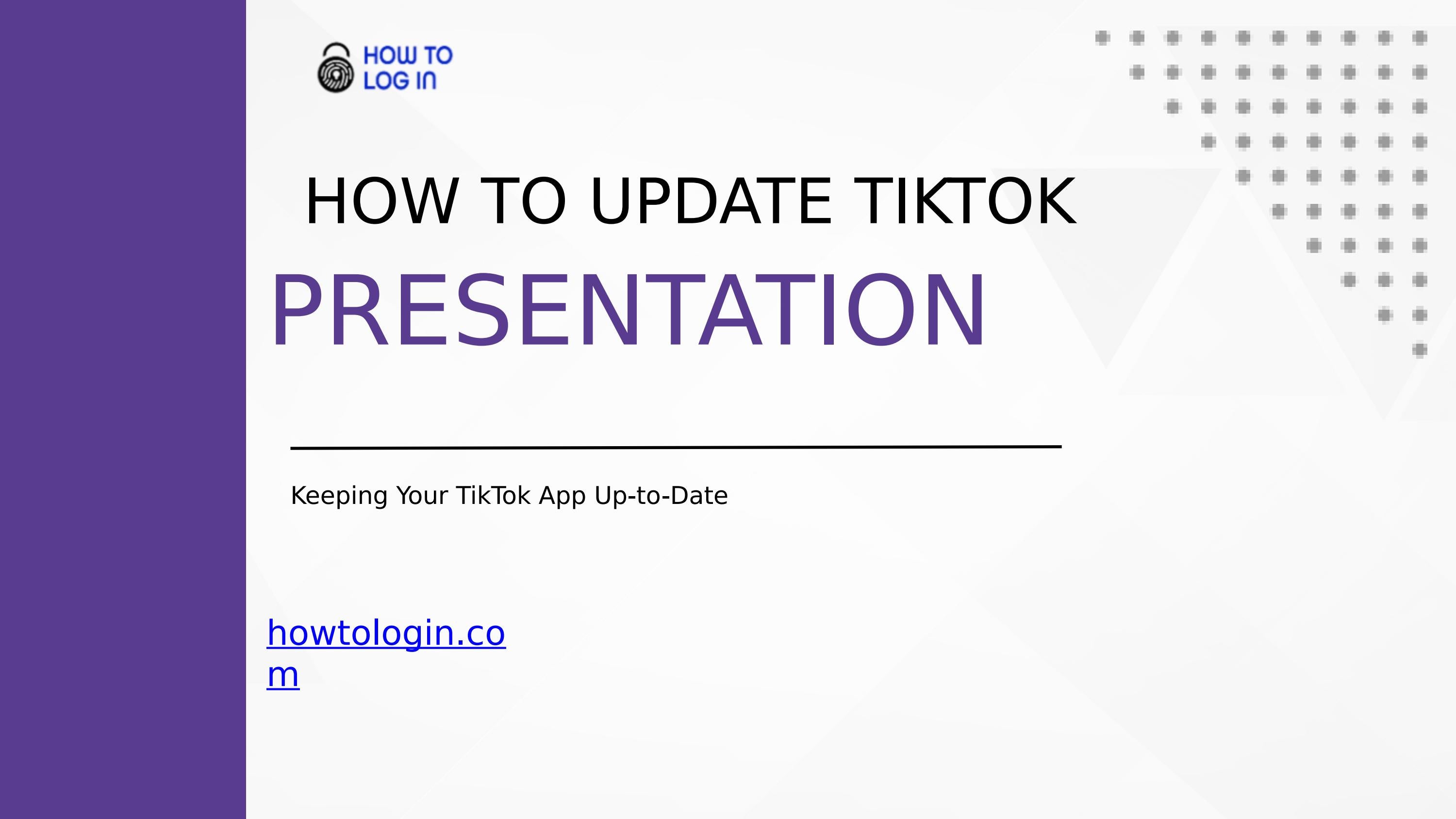 Updating TikTok: A Step-by-Step Guide by howto login - Issuu