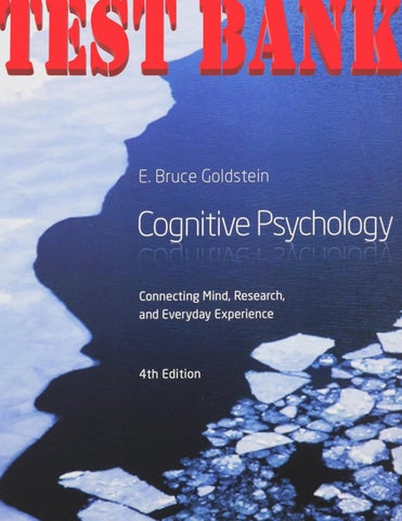 Cognitive Psychology: Connecting Mind, Research and Everyday Experience ...
