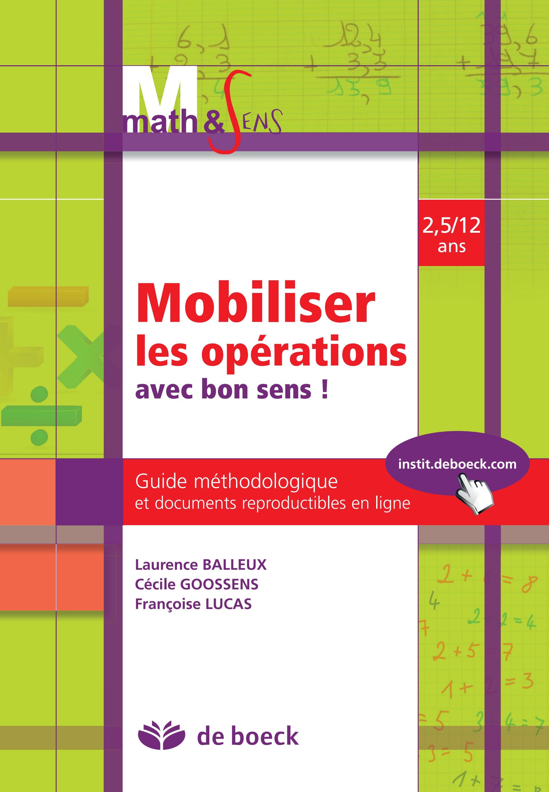 Math & Sens - Mobiliser les opérations - extrait by Van In Fondamental ...