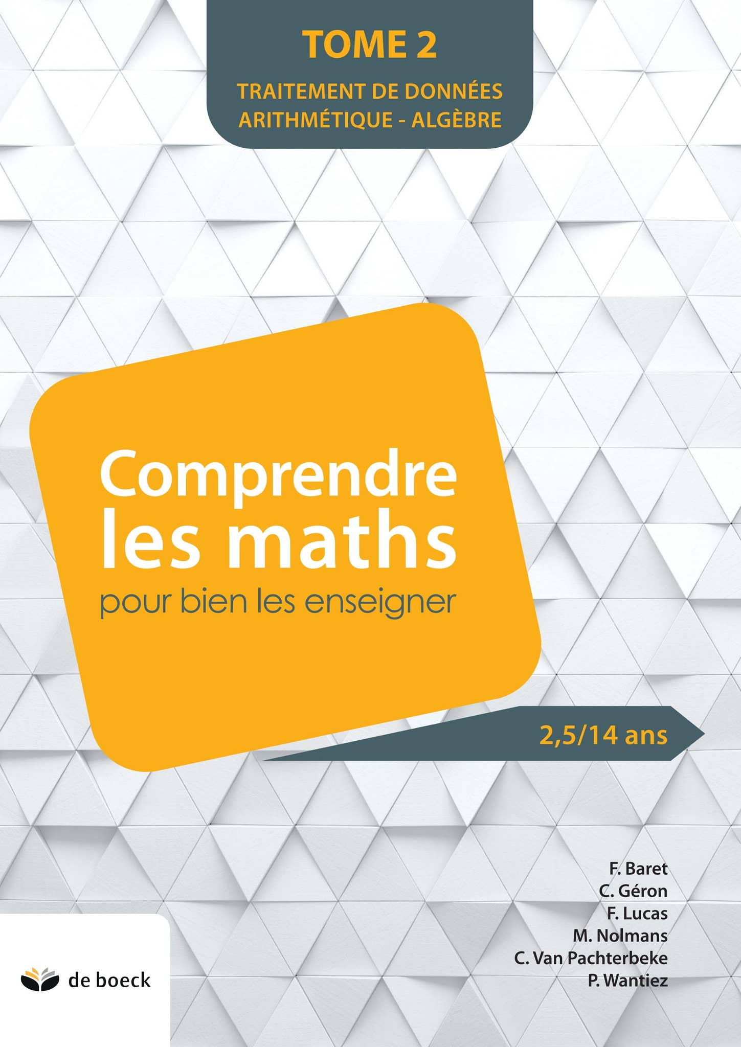 Comprendre les maths - Tome 2 - extrait by Van In Fondamental - Issuu