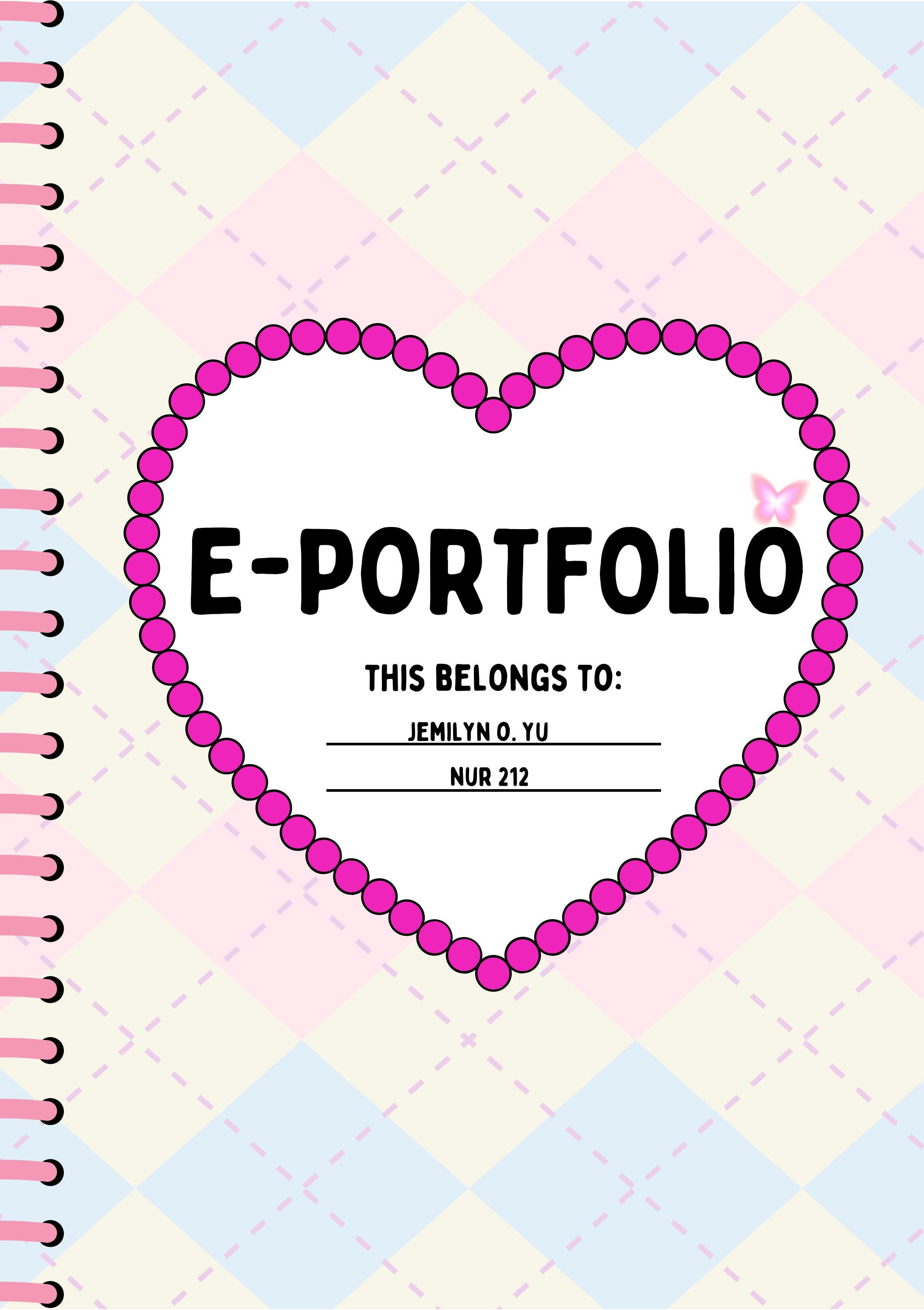 YU’s NUR 212 E-PORTFOLIO (midterm) by JEMILYN O. YU - Issuu