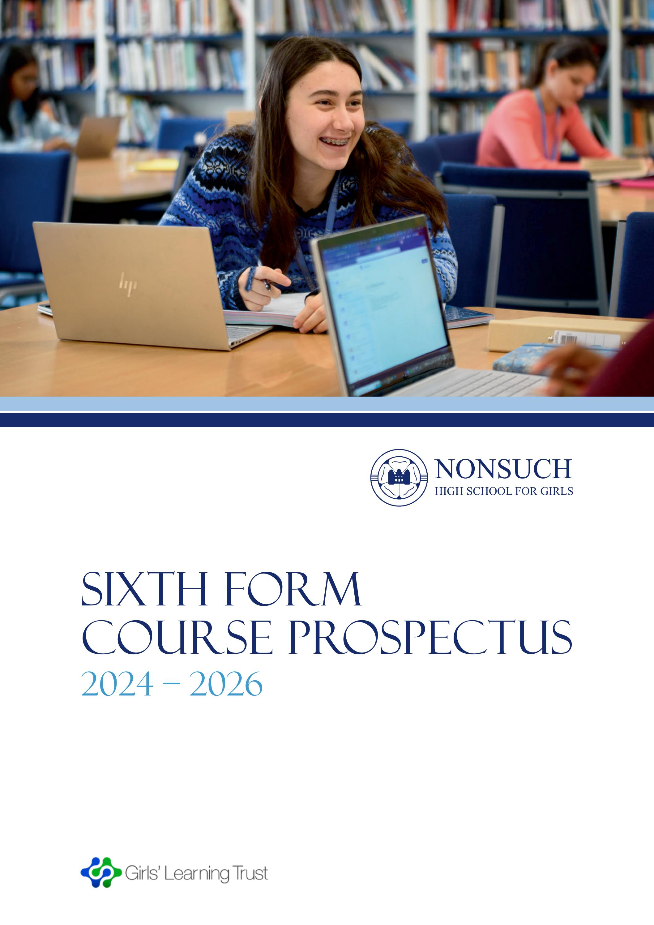 Nonsuch High School for Girls - Sixth Form Course Prospectus 2024 ...