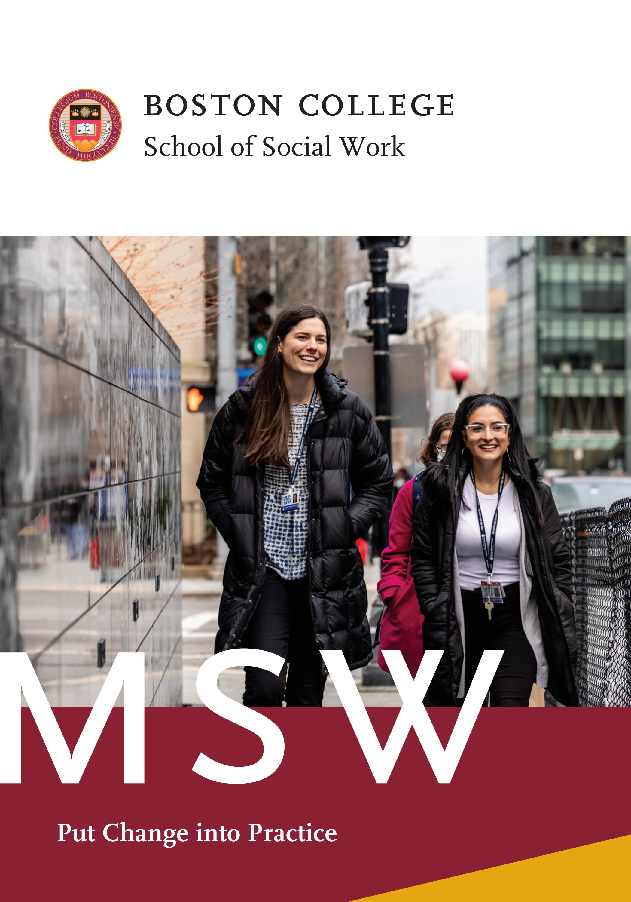 Master of Social Work Viewbook by Boston College School of Social Work ...
