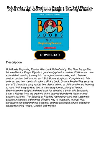[PDF READ ONLINE] Bob Books - Set 1: Beginning Readers Box Set ...