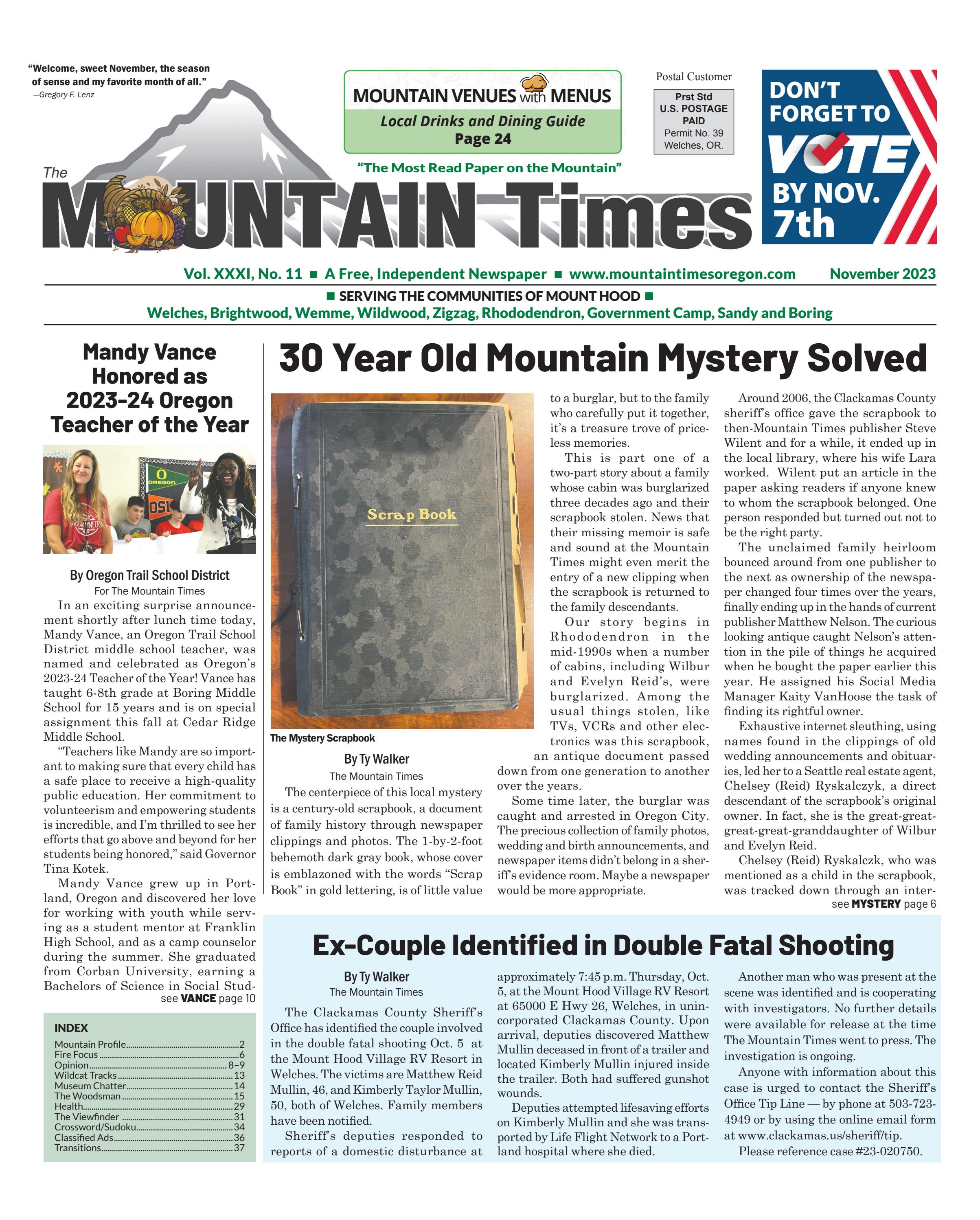 The Mountain Times November 2023 by Active Media Publishing Group - Issuu