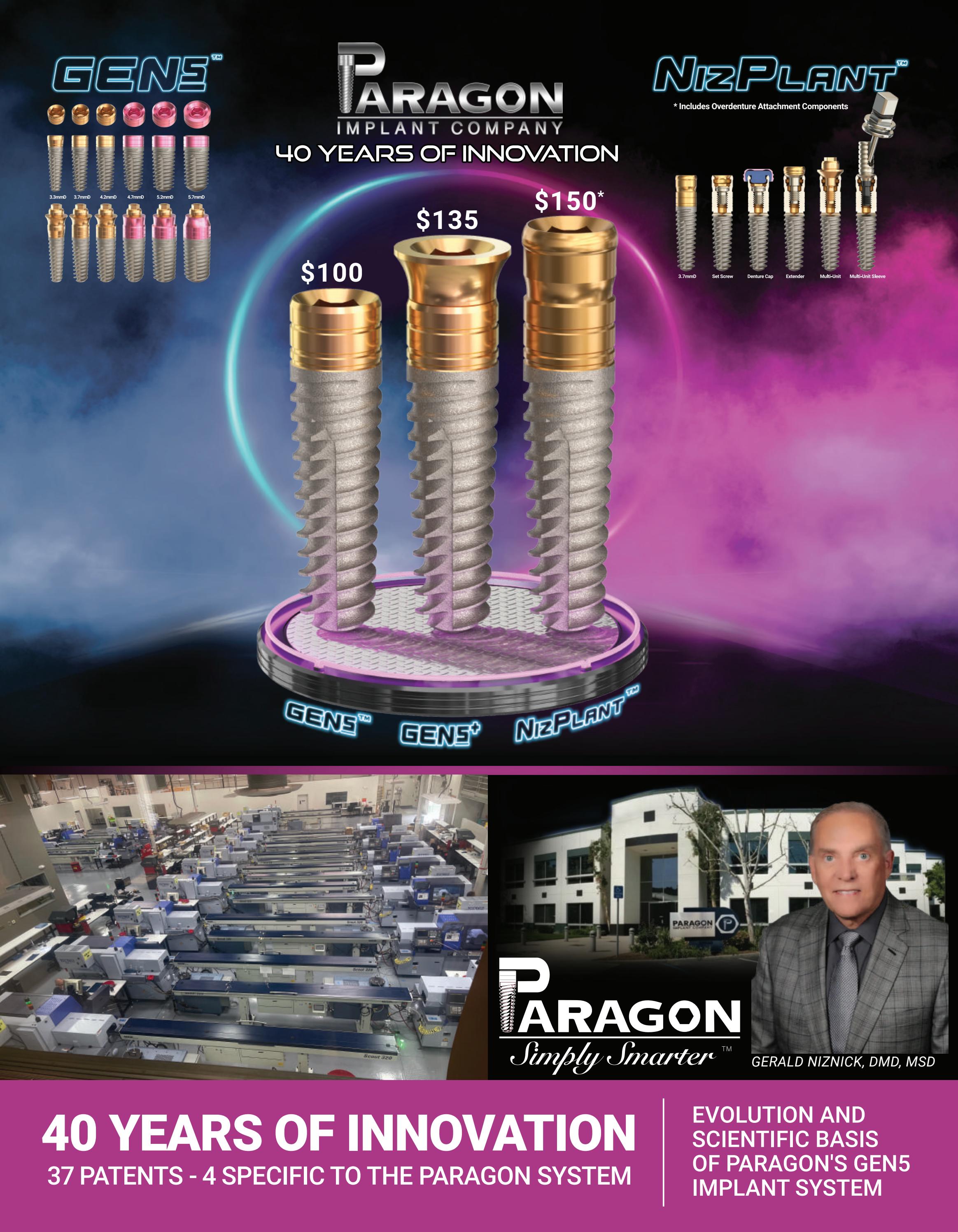 Evolution and Scientific Basis of Paragon's GEN5 Implant System by Dr ...
