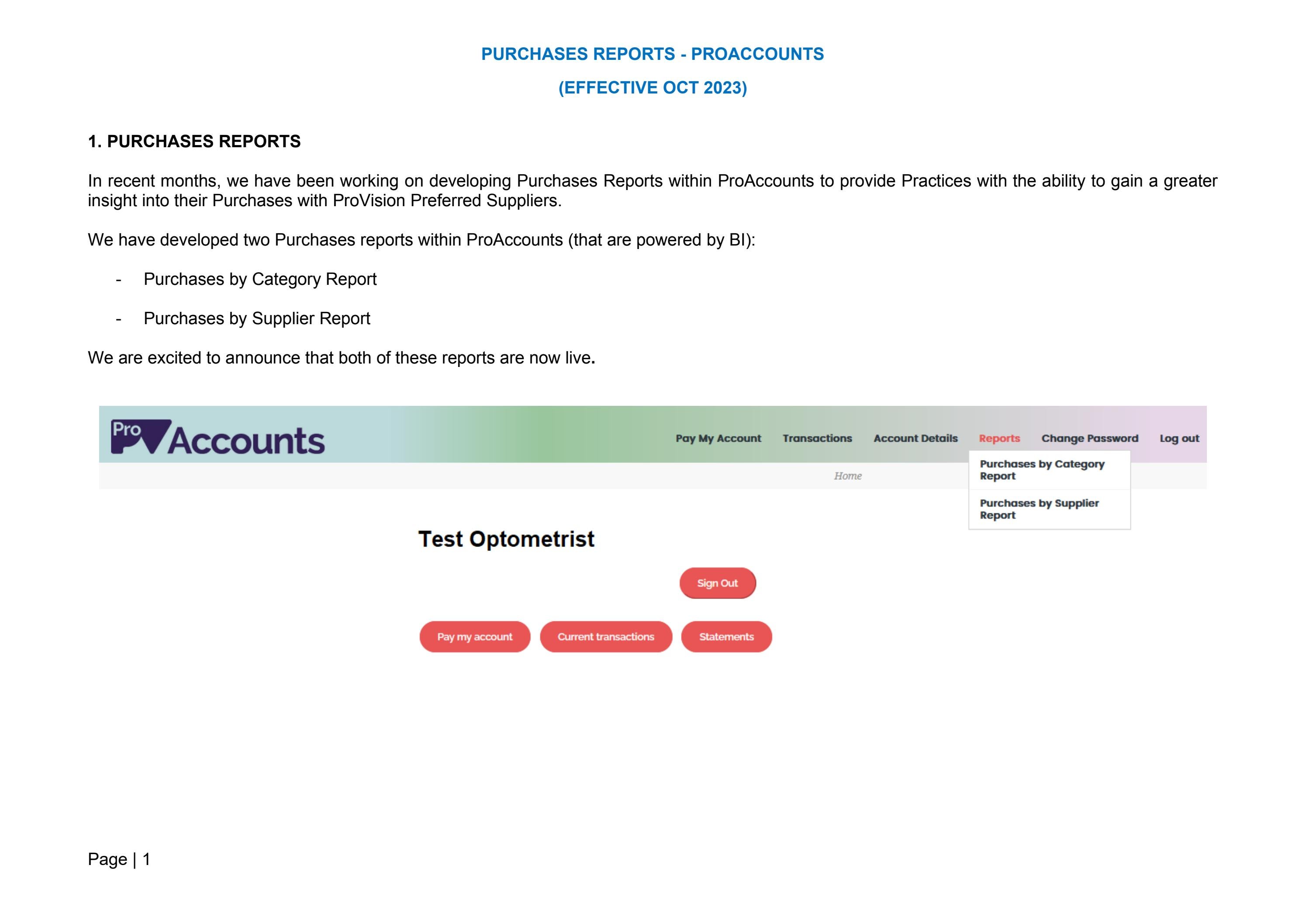 Purchases Reports - ProAccounts by ProVision - Issuu