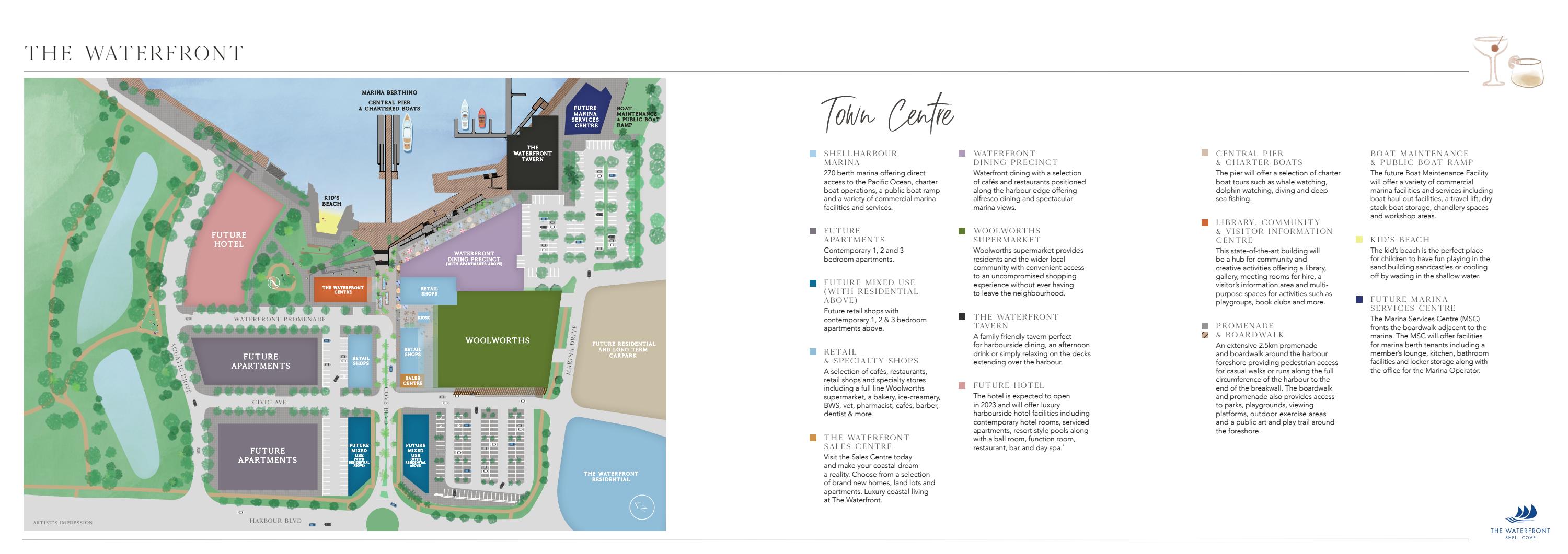 Shell Cove Town Centre Plan by Frasers Property Australia - Issuu