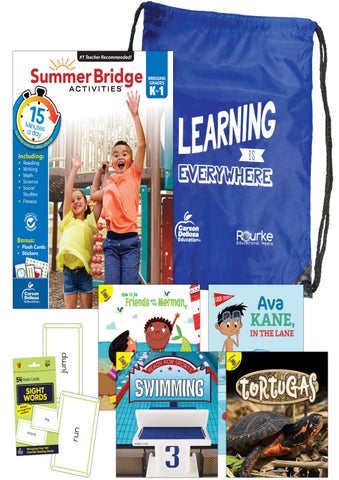 (BOOK)-Summer Bridge Activities Kindergarten - 1st Grade Bundle, Summer ...