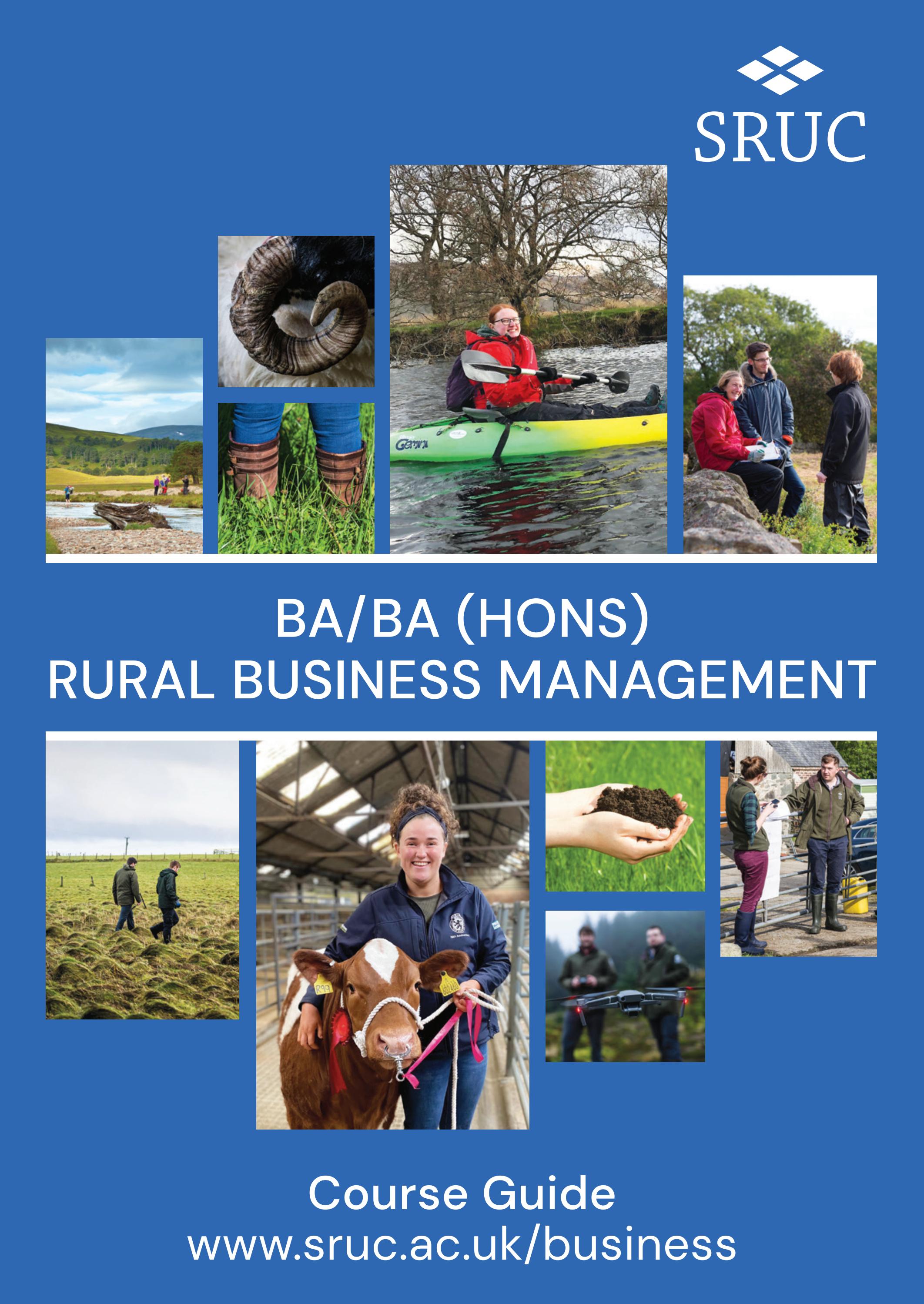 Rural Business Management BA/BA (Hons) by Scotland's Rural College ...
