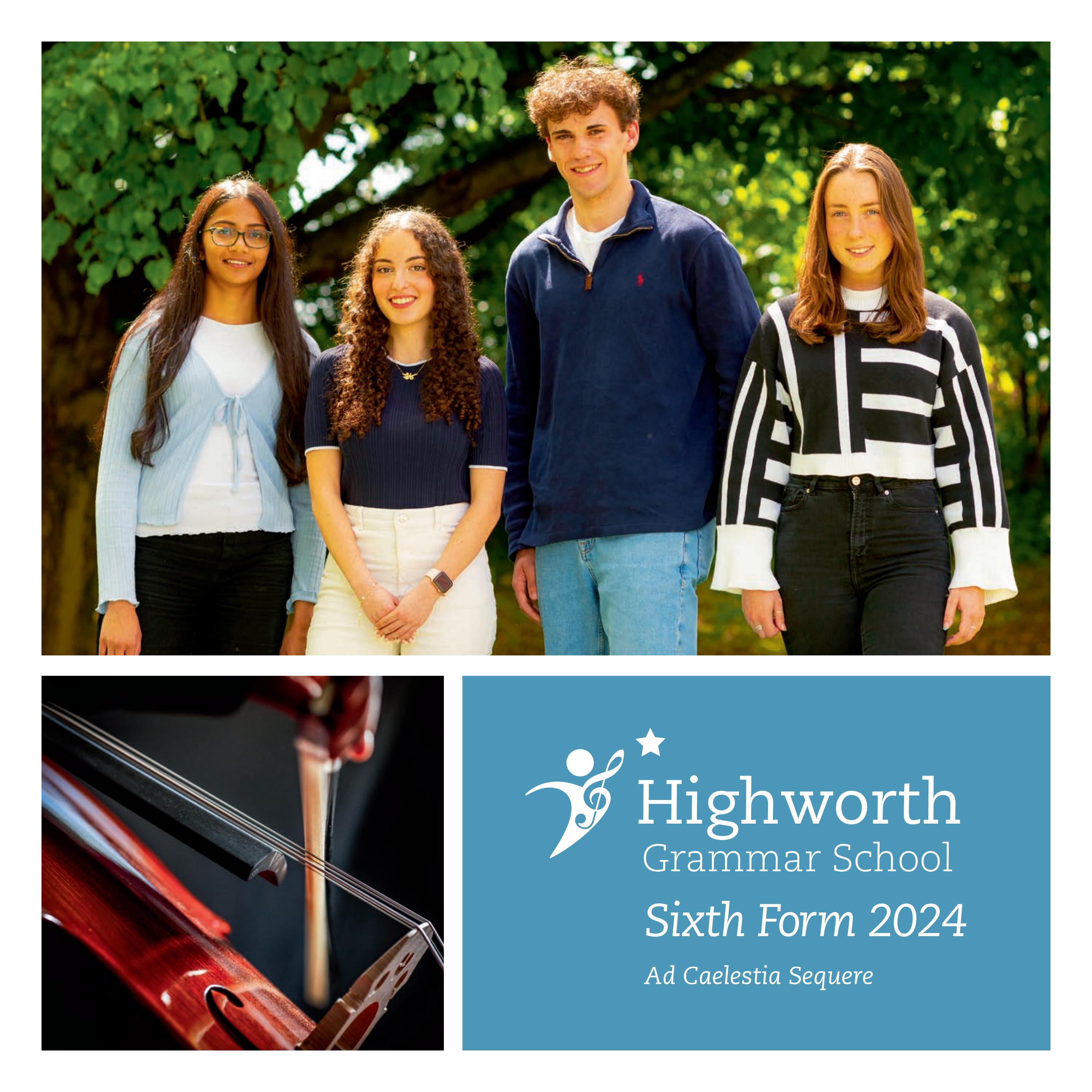 Highworth Grammar School Sixth Form Prospectus 2024 by Cleverbox UK Ltd ...