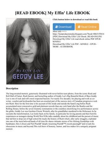 [READ EBOOK] My Effin' Life EBOOK by sergacede - Issuu