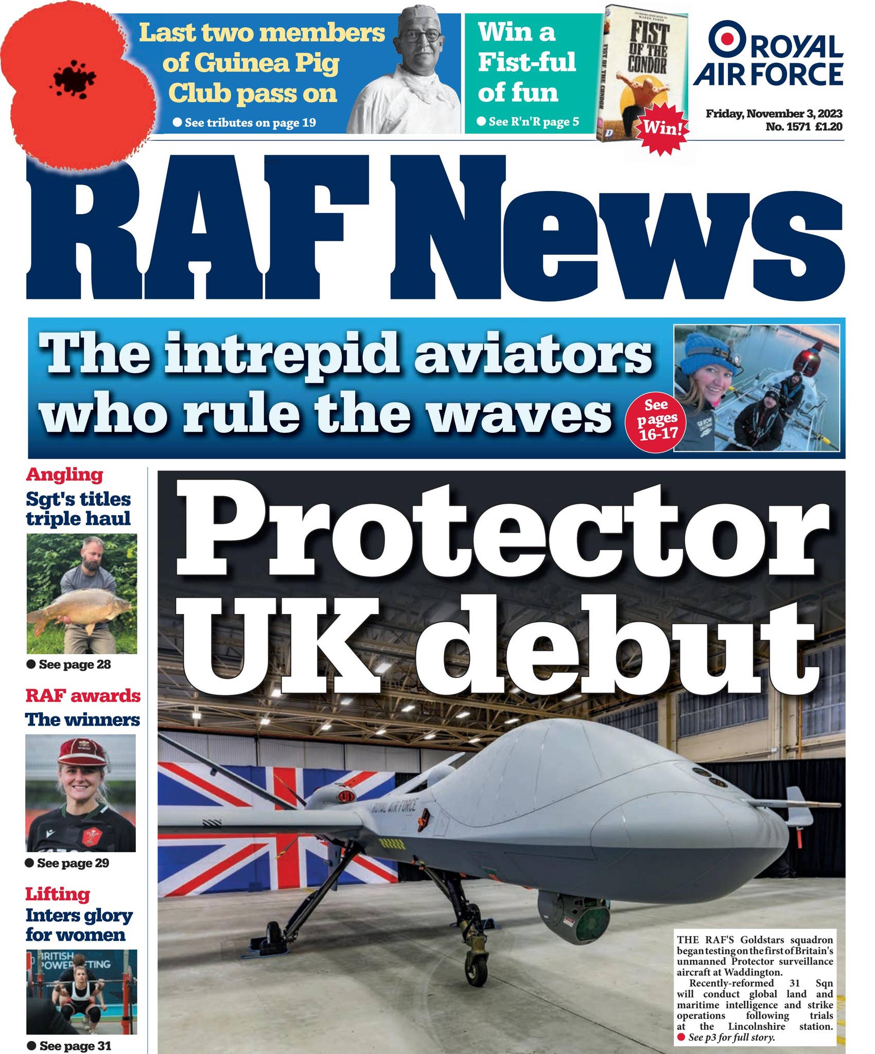 RAF News Edition 1571, Nov 3, 2023 by RAF News - Issuu