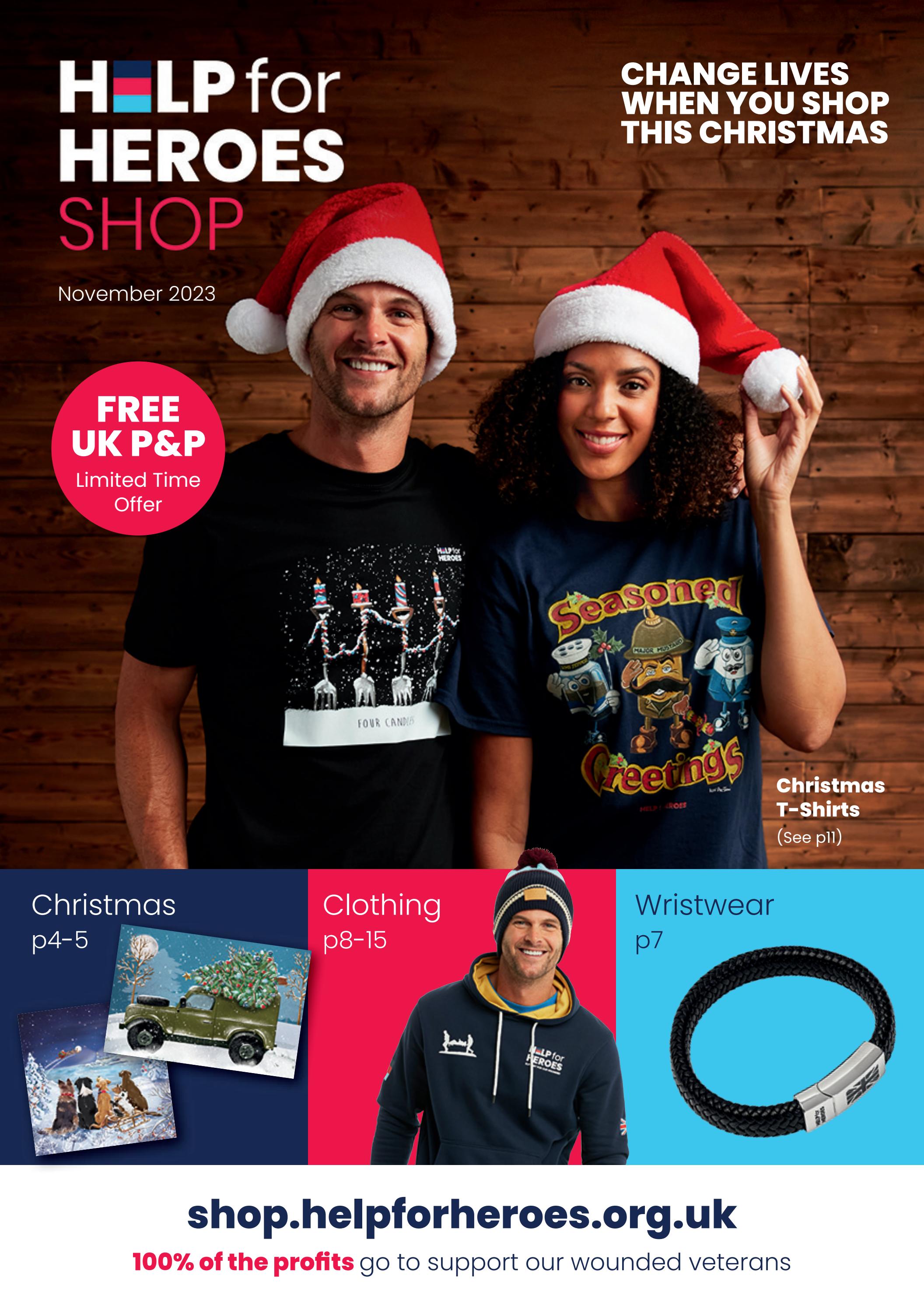 Help for Heroes Shop | Christmas Catalogue 2023 by helpforheroes - Issuu