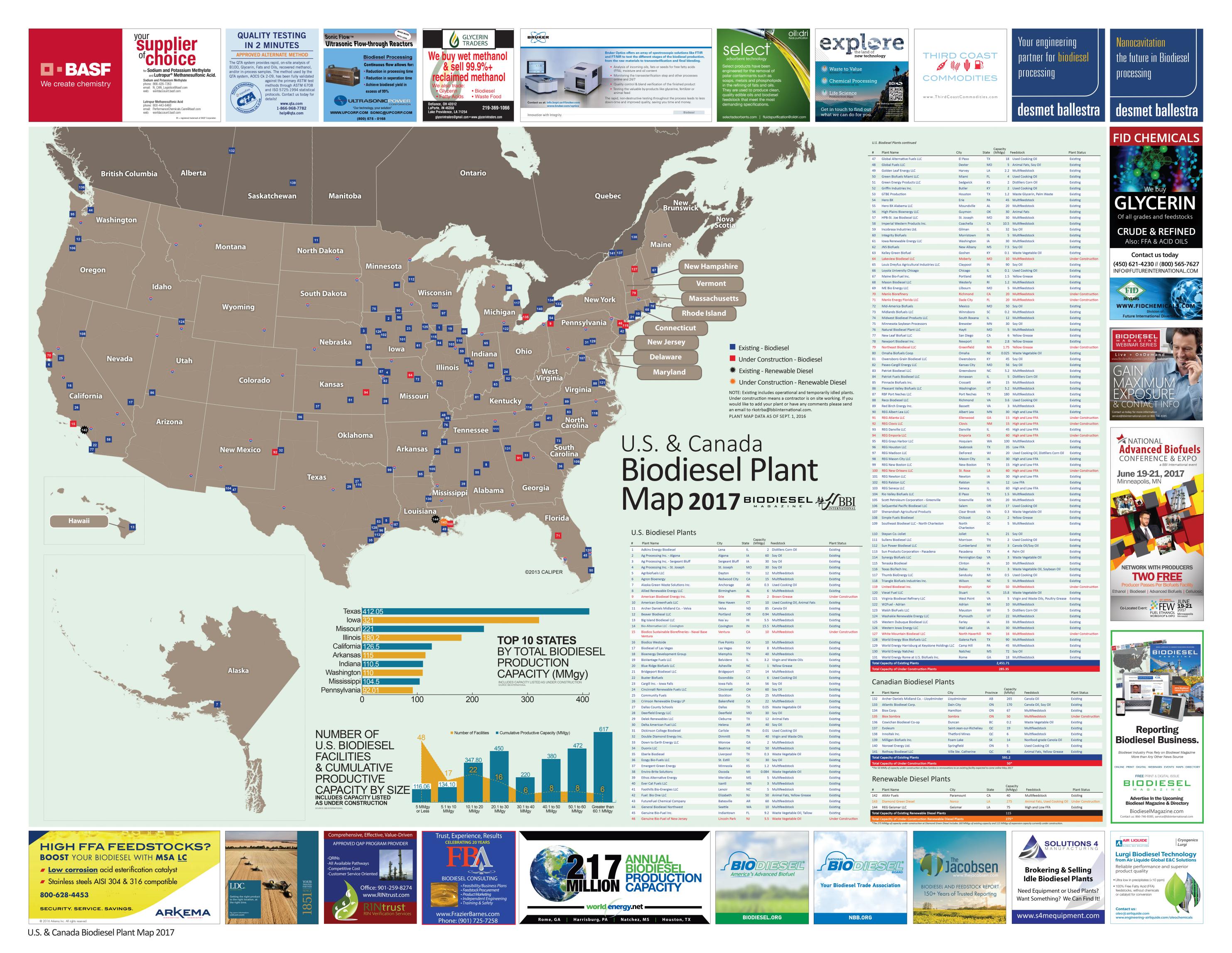 2017 Biodiesel Plant Map by BBI International - Issuu